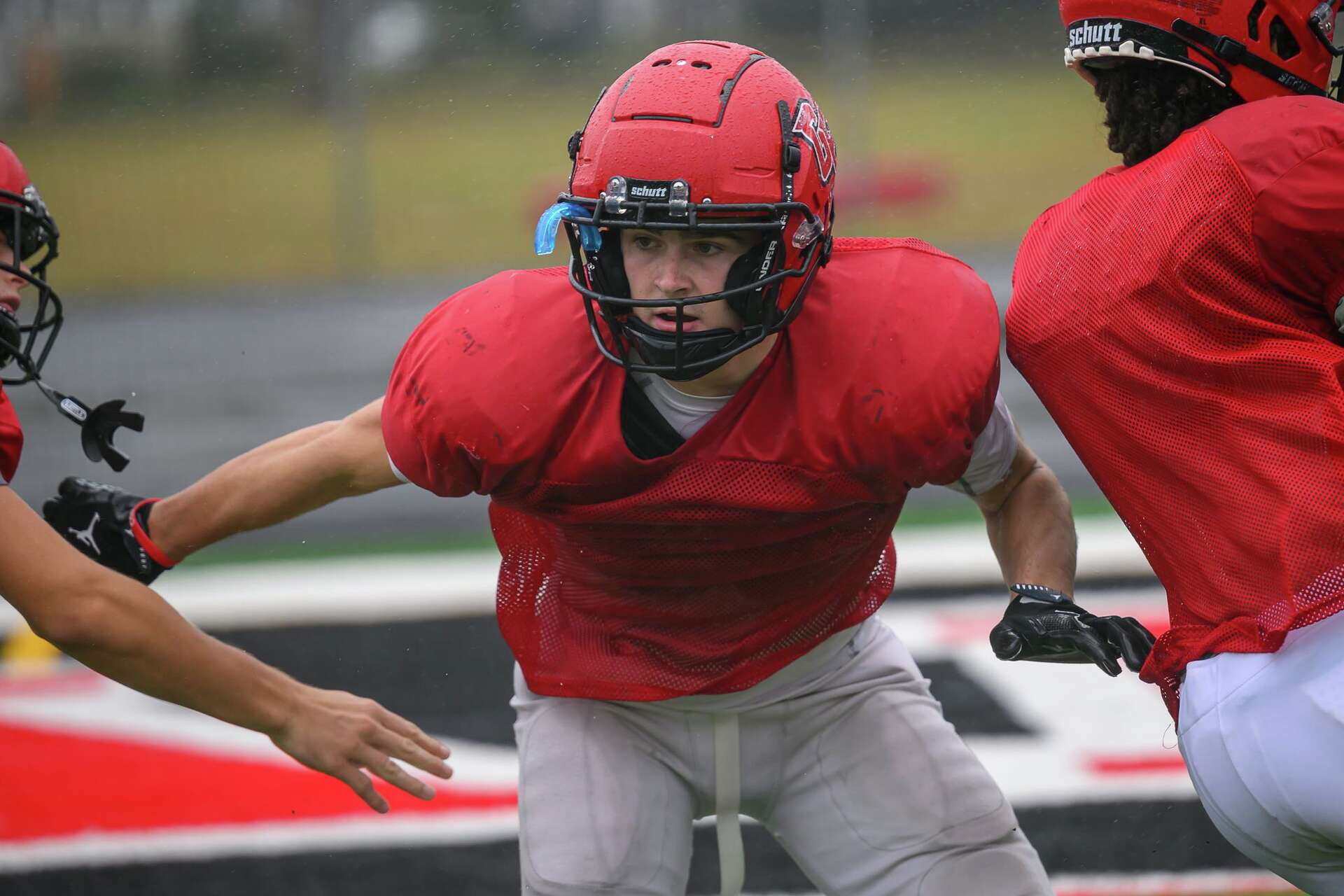 Glens Falls' Brayden Bennet is a 2-way football force