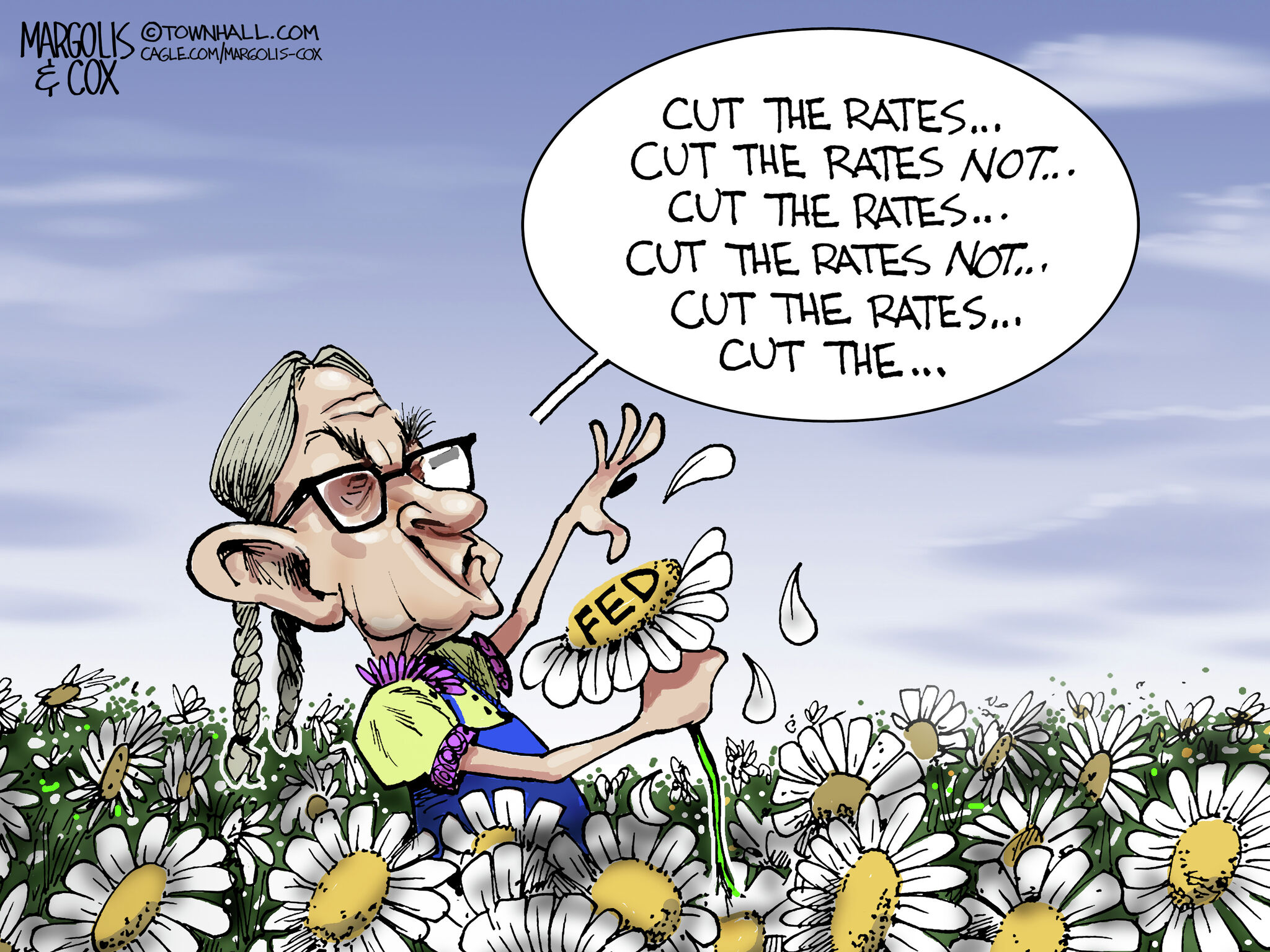 Opinion cartoon: Picking petals