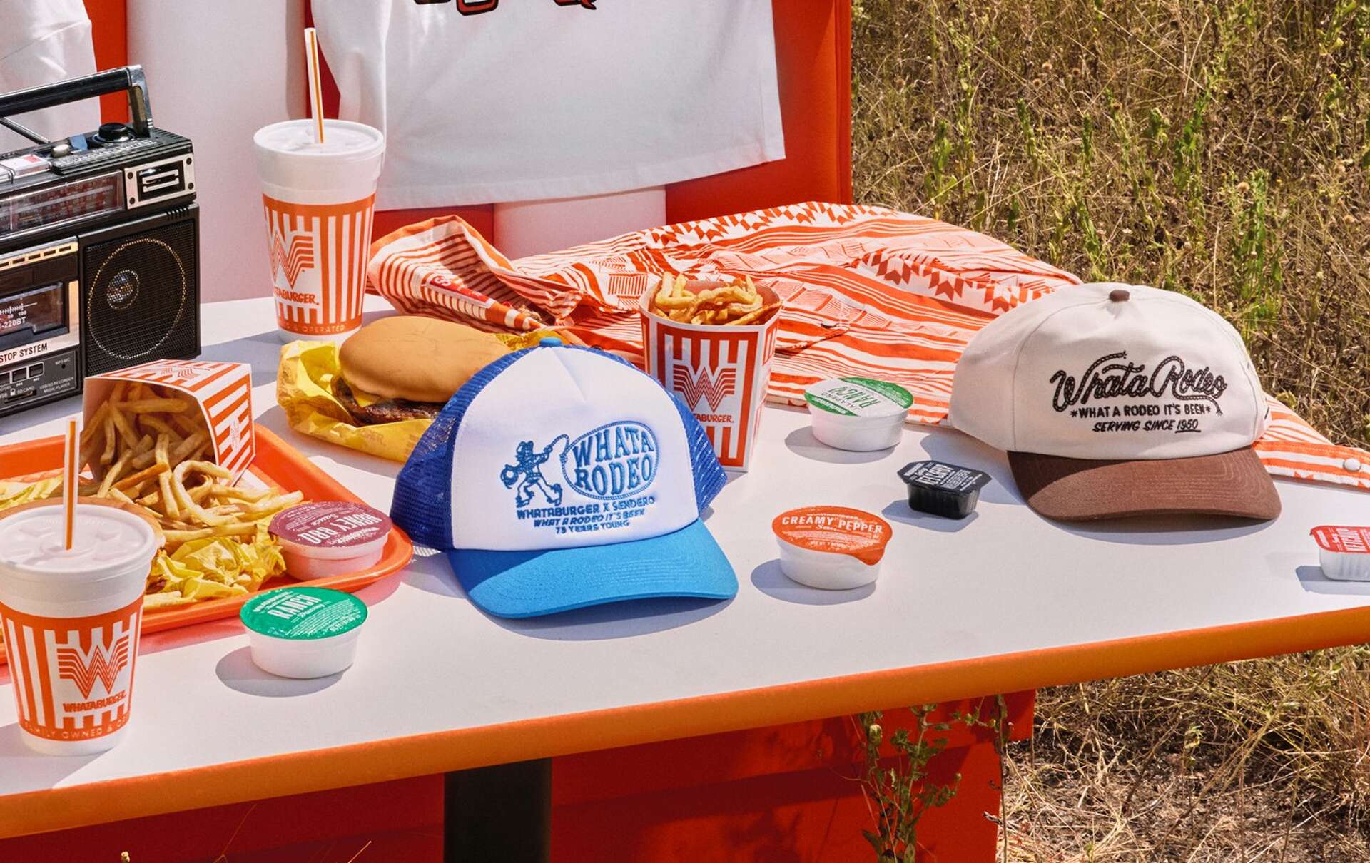 Whataburger debuts Texas-inspired clothing collab with Sendero