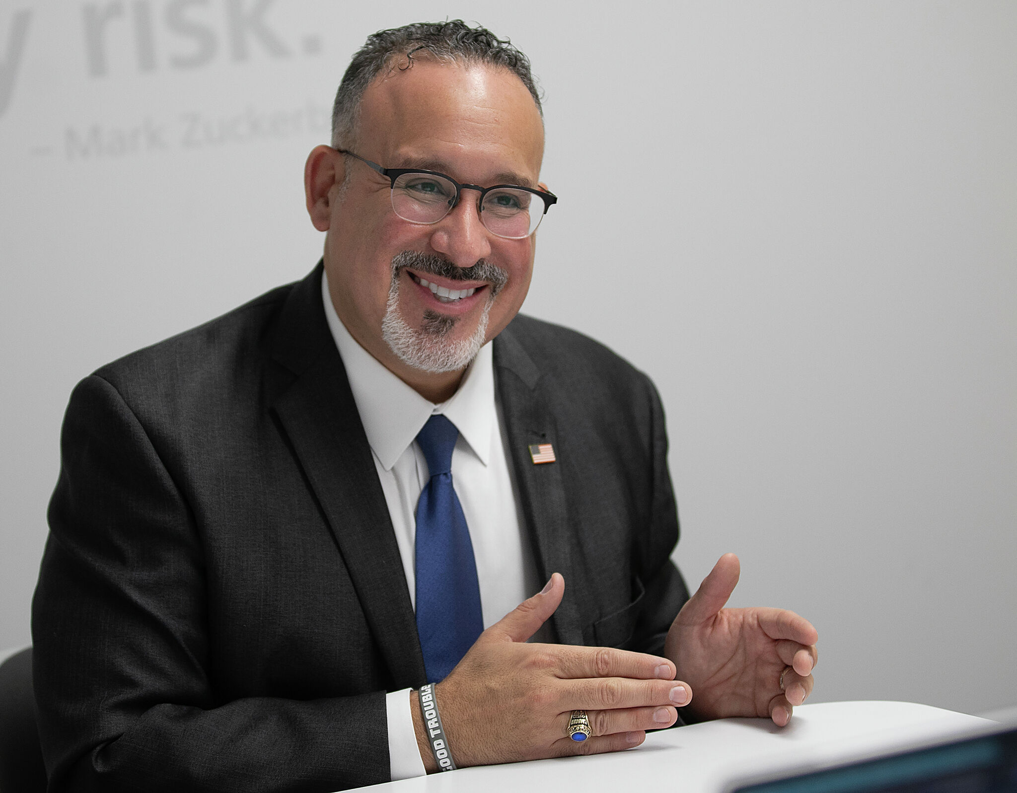 Former U.S. Education Secretary Miguel Cardona of teach at Yale