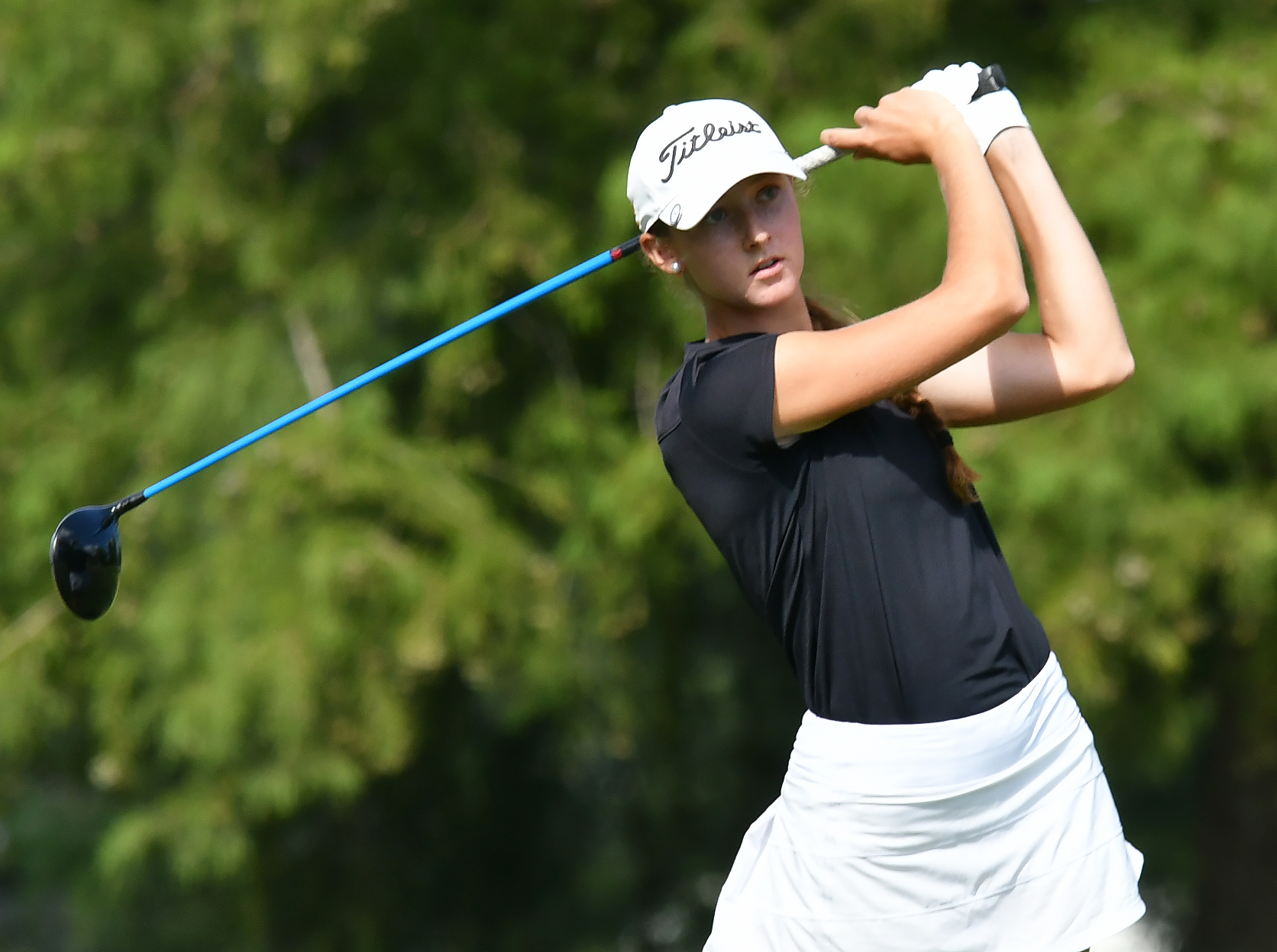 Rachel Johnson wins playoff for third straight tournament win