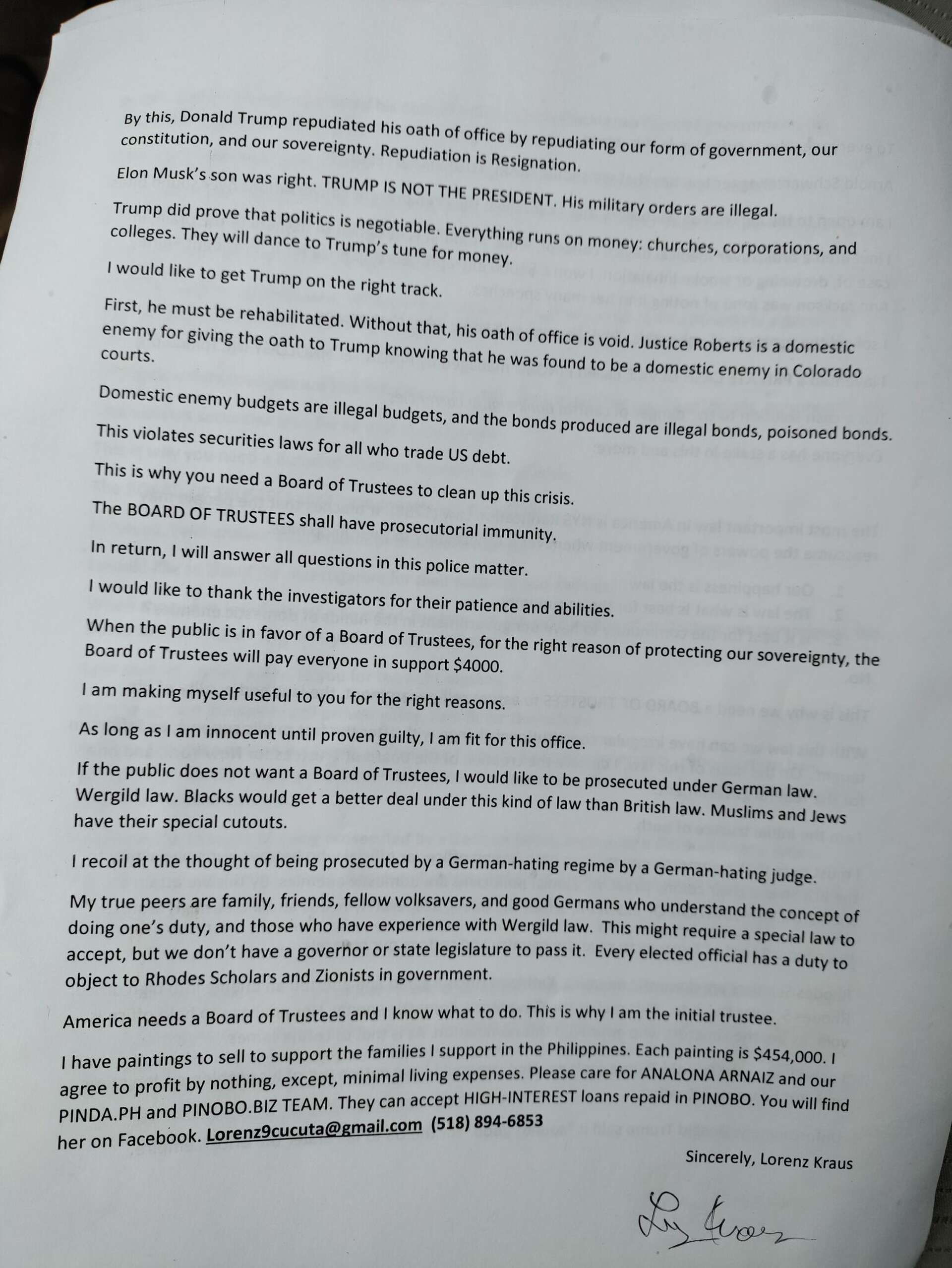 After TV confession, Lorenz Kraus charged with killing parents