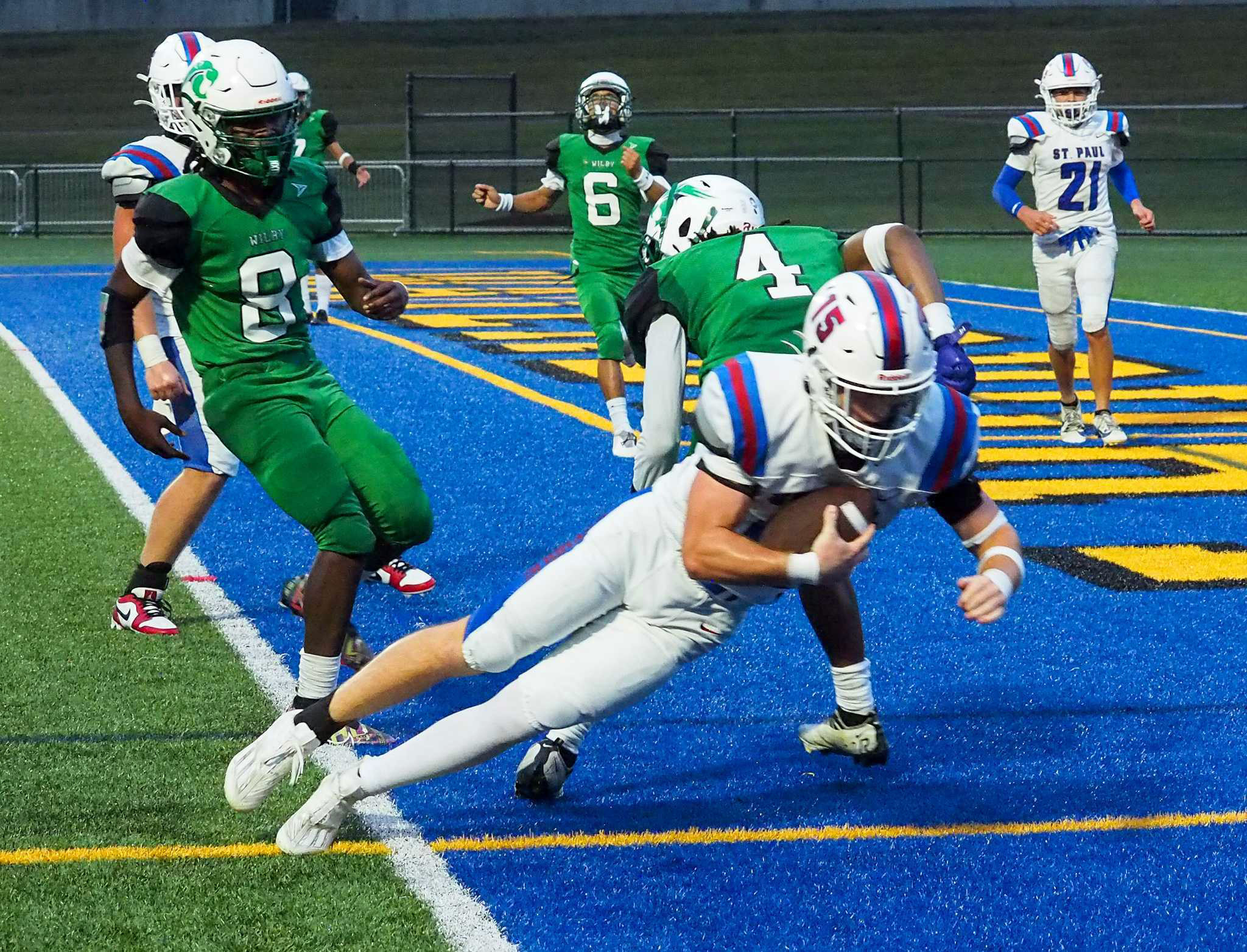 St. Paul vs. Wilby football photos