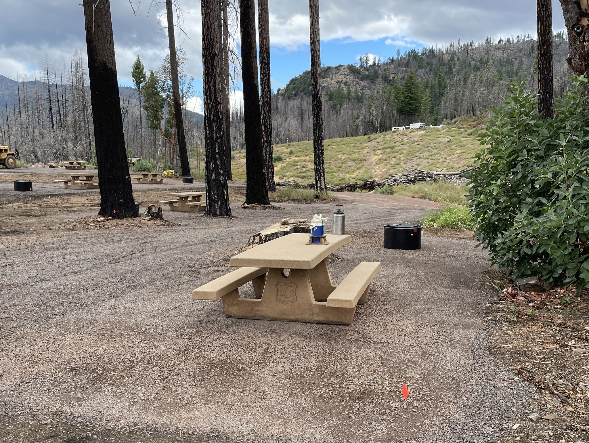 Mendocino Co.: Mendocino National Forest Campground Destroyed In ...