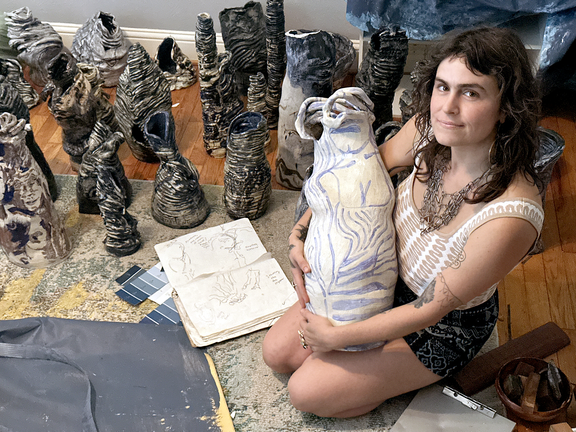 Local artist Allison Reho explores the human condition