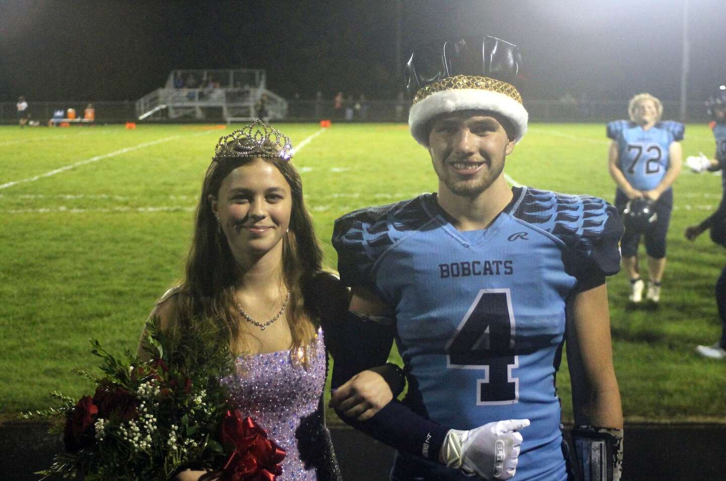 Brethren High School crowns homecoming king, queen