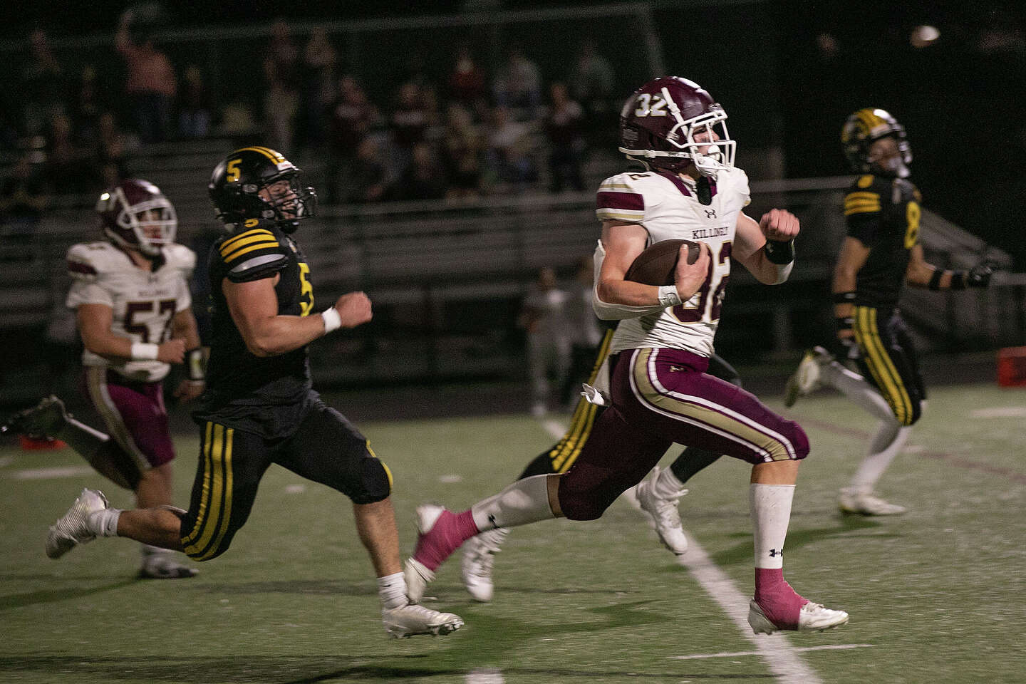 Killingly football improves to 3-0 with a 49-21 win over Jonathan Law