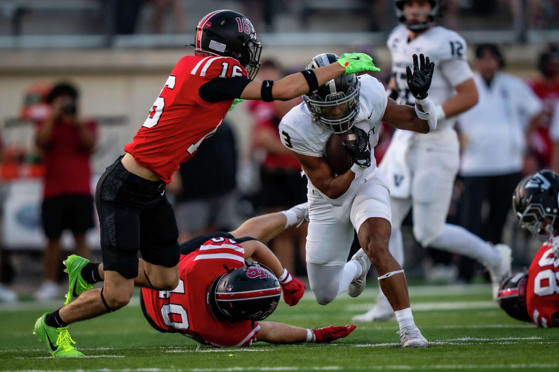 High school football: Hutto beats Westwood in District 25-6A matchup