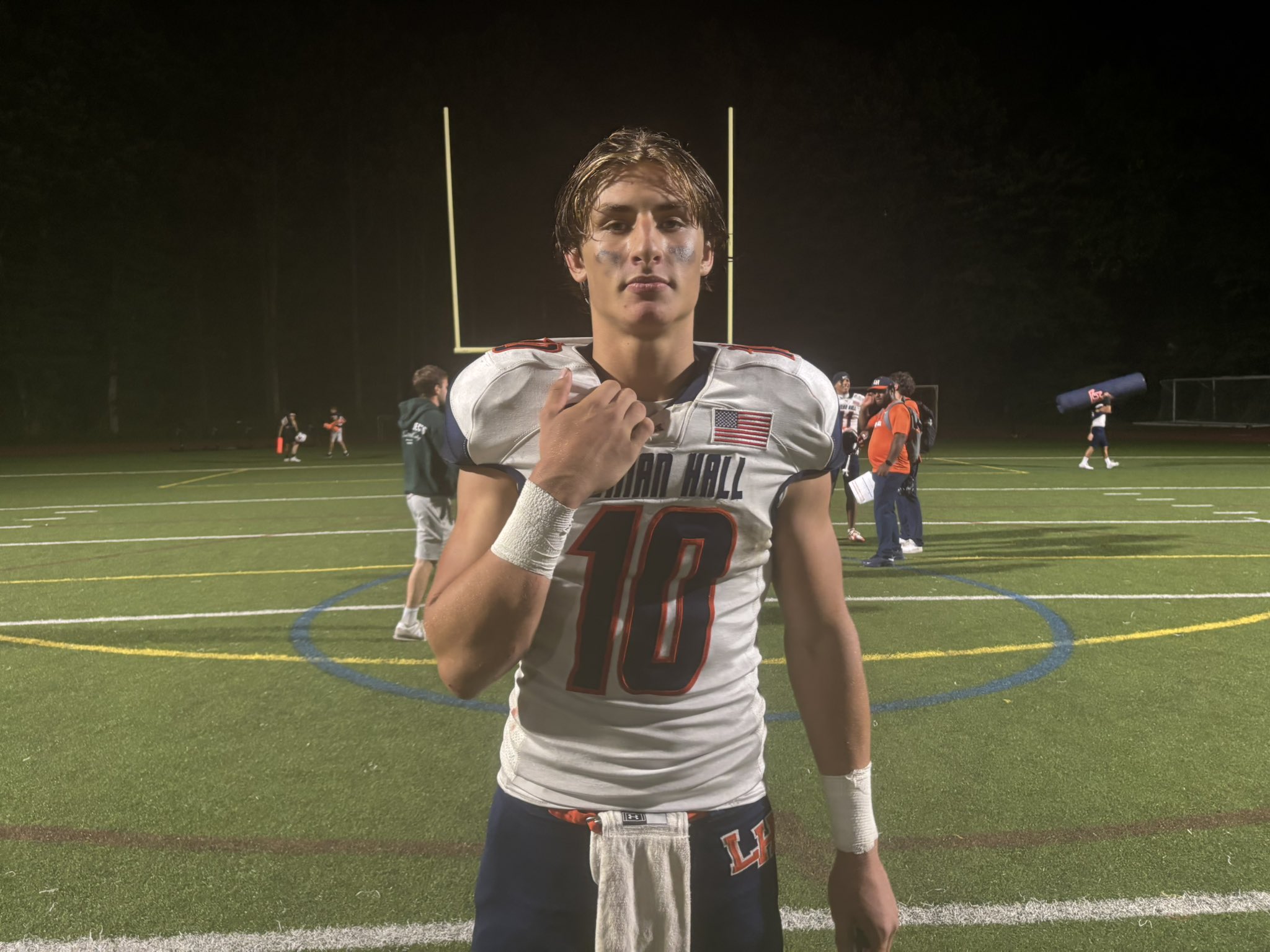 Lyman Hall high school football shuts out Foran