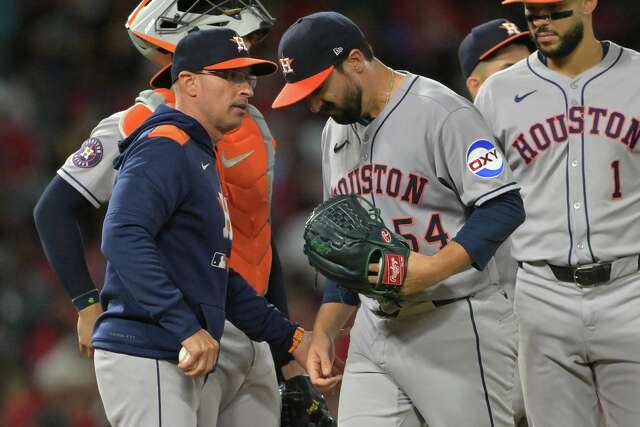 Houston Astros pushed to brink of elimination with loss to Angels