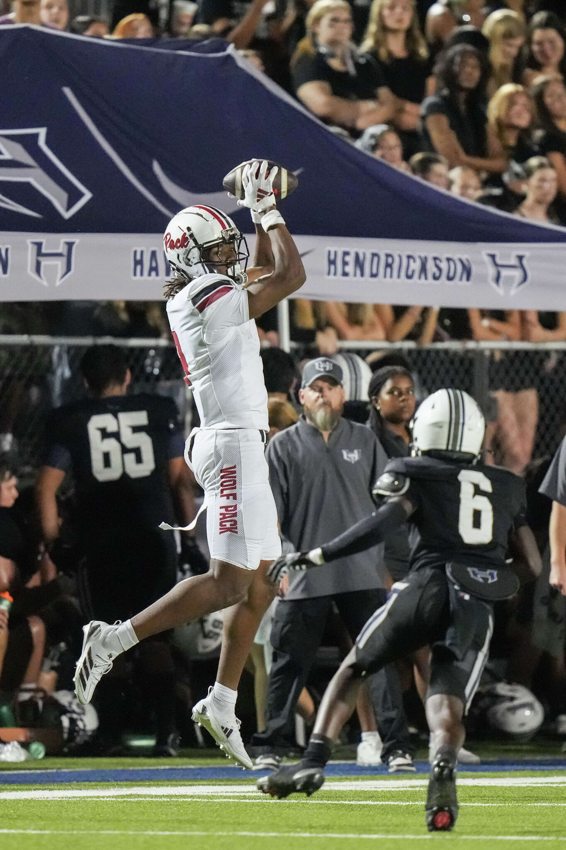 UIL football: Weiss scores 41 straight to beat rival Hendrickson