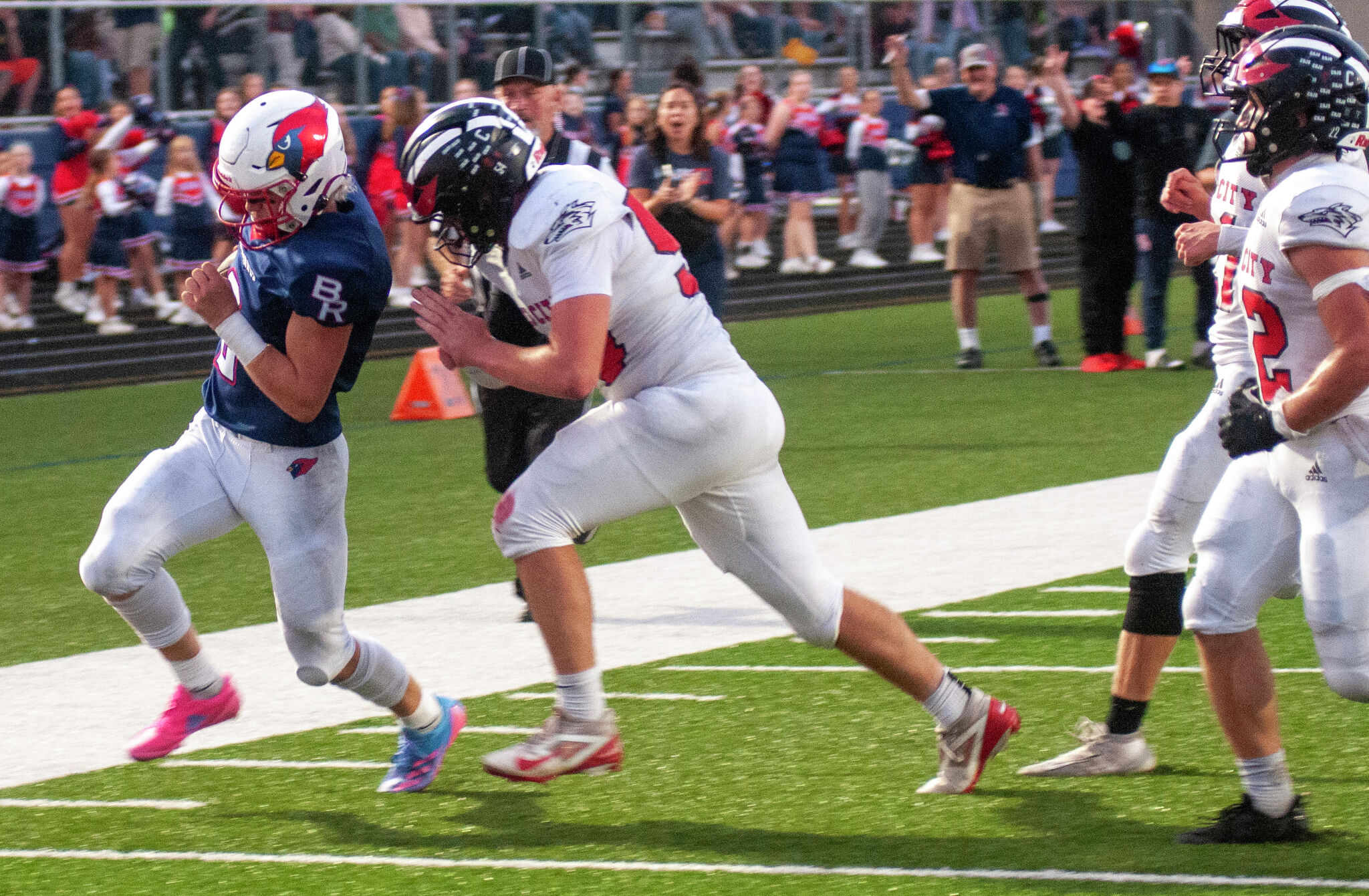 Big Rapids overpowers Reed City in major showdown
