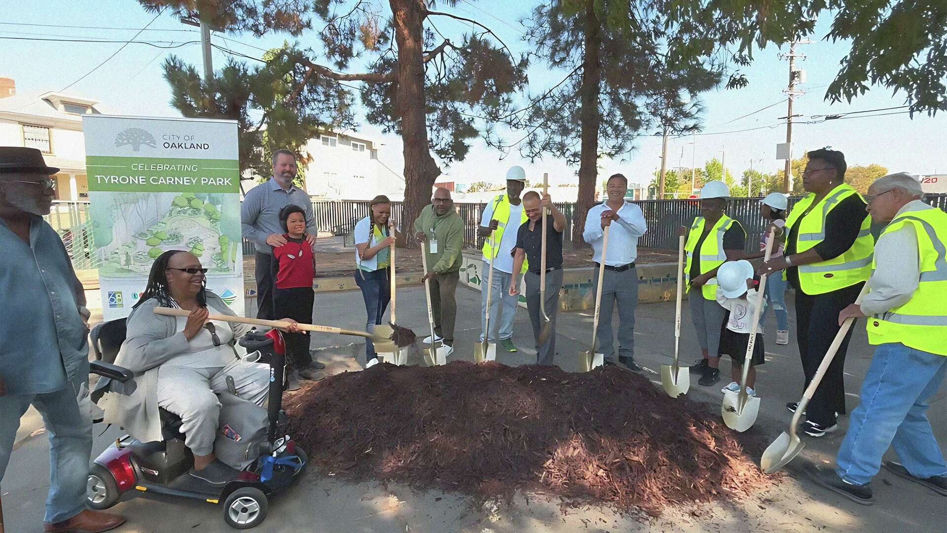 Oakland: Leaders Break Ground On Renovation Of Tyrone Carney Park