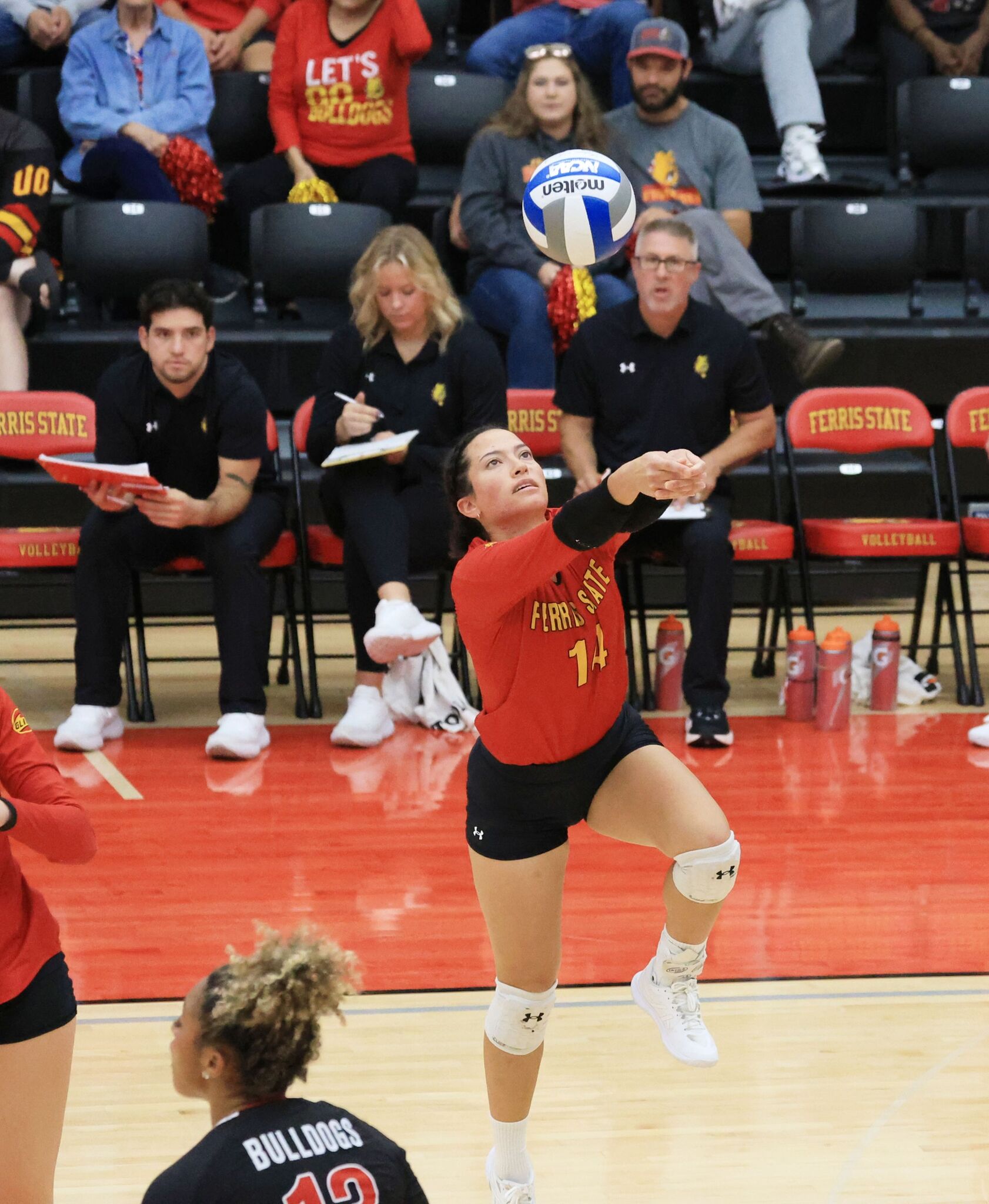 Ferris volleyball team tops Wayne State