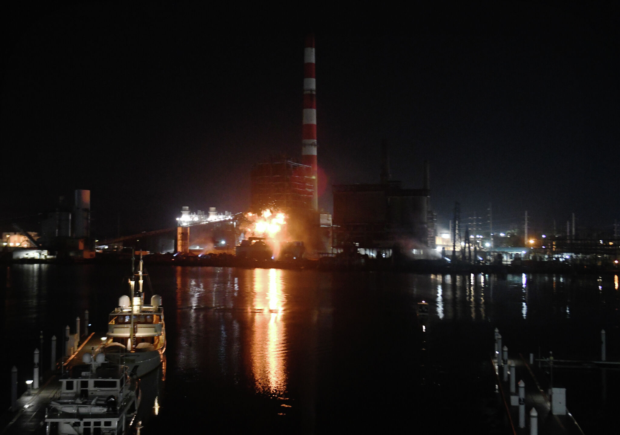 Watch video of Bridgeport power plant implosion early Sunday