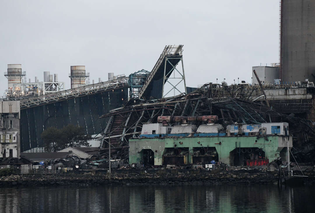 Watch video of Bridgeport power plant implosion early Sunday
