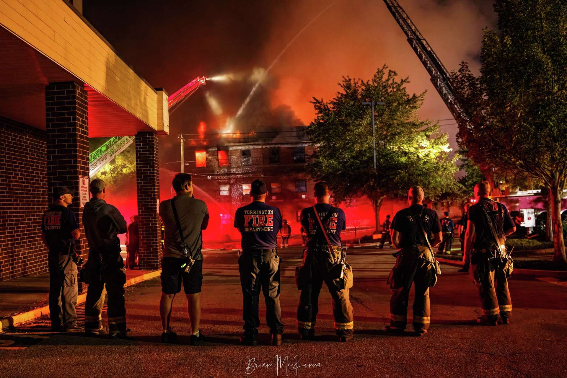 'Extremely dangerous' fire wrecks Torrington buildings, officials say