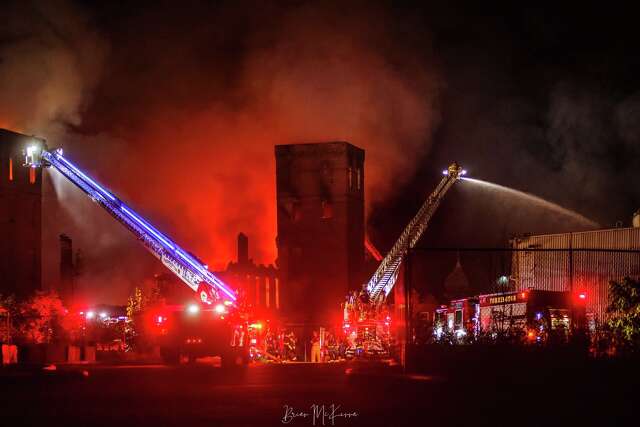 'Extremely dangerous' fire wrecks Torrington buildings, officials say