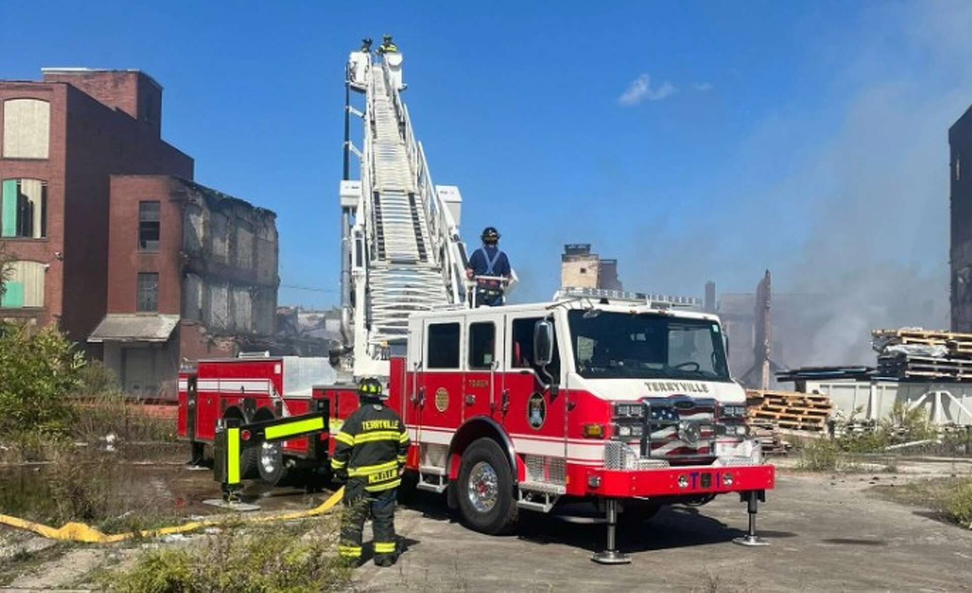 'Extremely dangerous' fire wrecks Torrington buildings, officials say