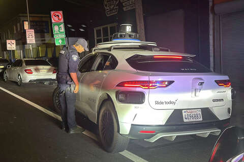 Police pull over driverless car after illegal move on Bay Area street