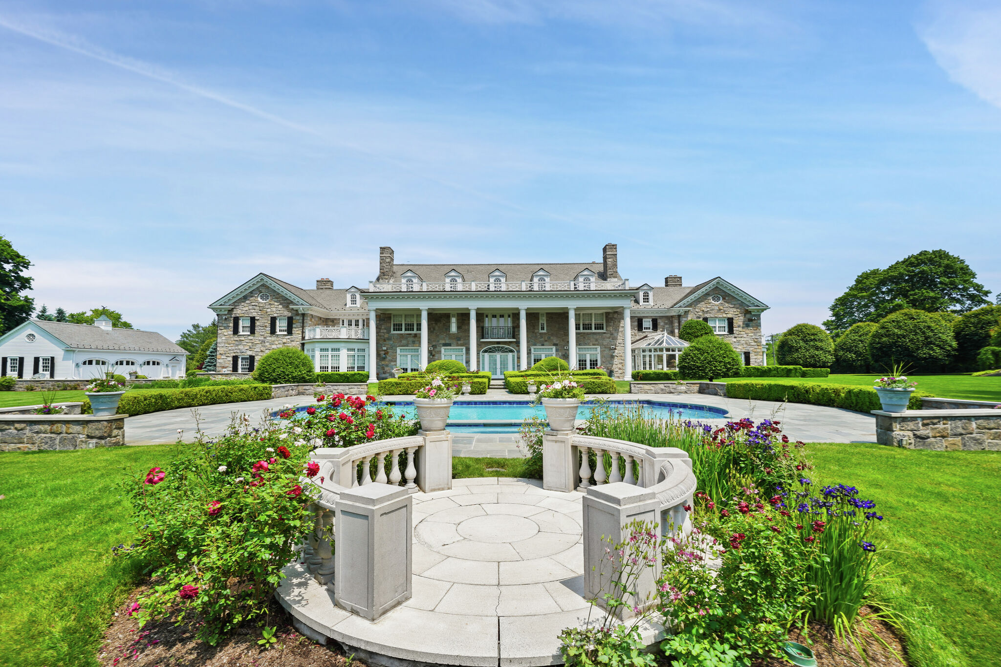 CT Georgian Colonial with solarium soon to hit the market for $15.9M