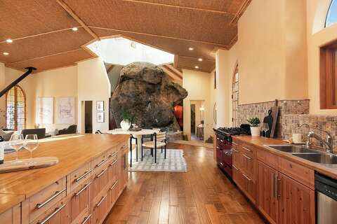 California home built around giant boulder lists for $2 million