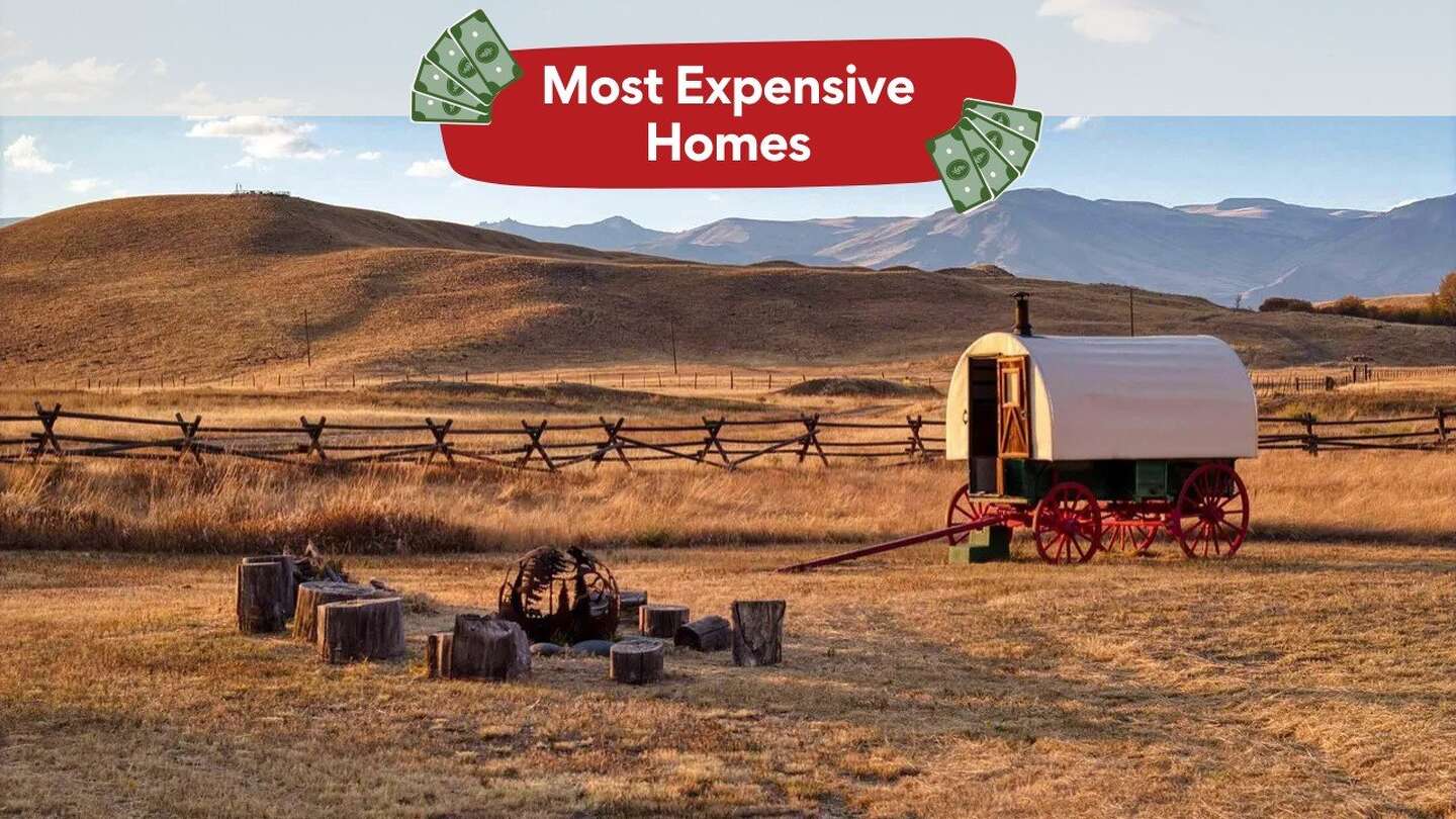 Sprawling 96,000-Acre Wyoming Ranch That Was Featured in the Iconic ...