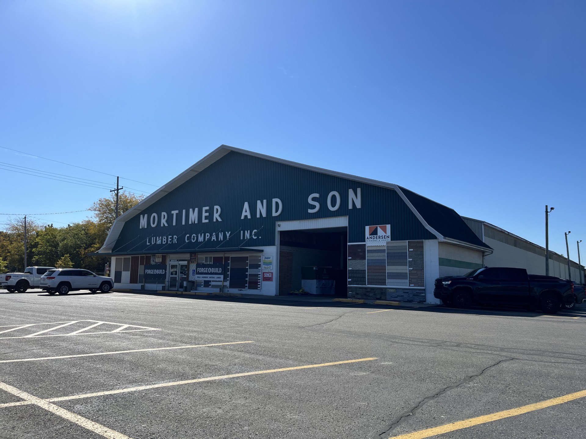 Forge & Build to run Mortimer Lumber stores as usual