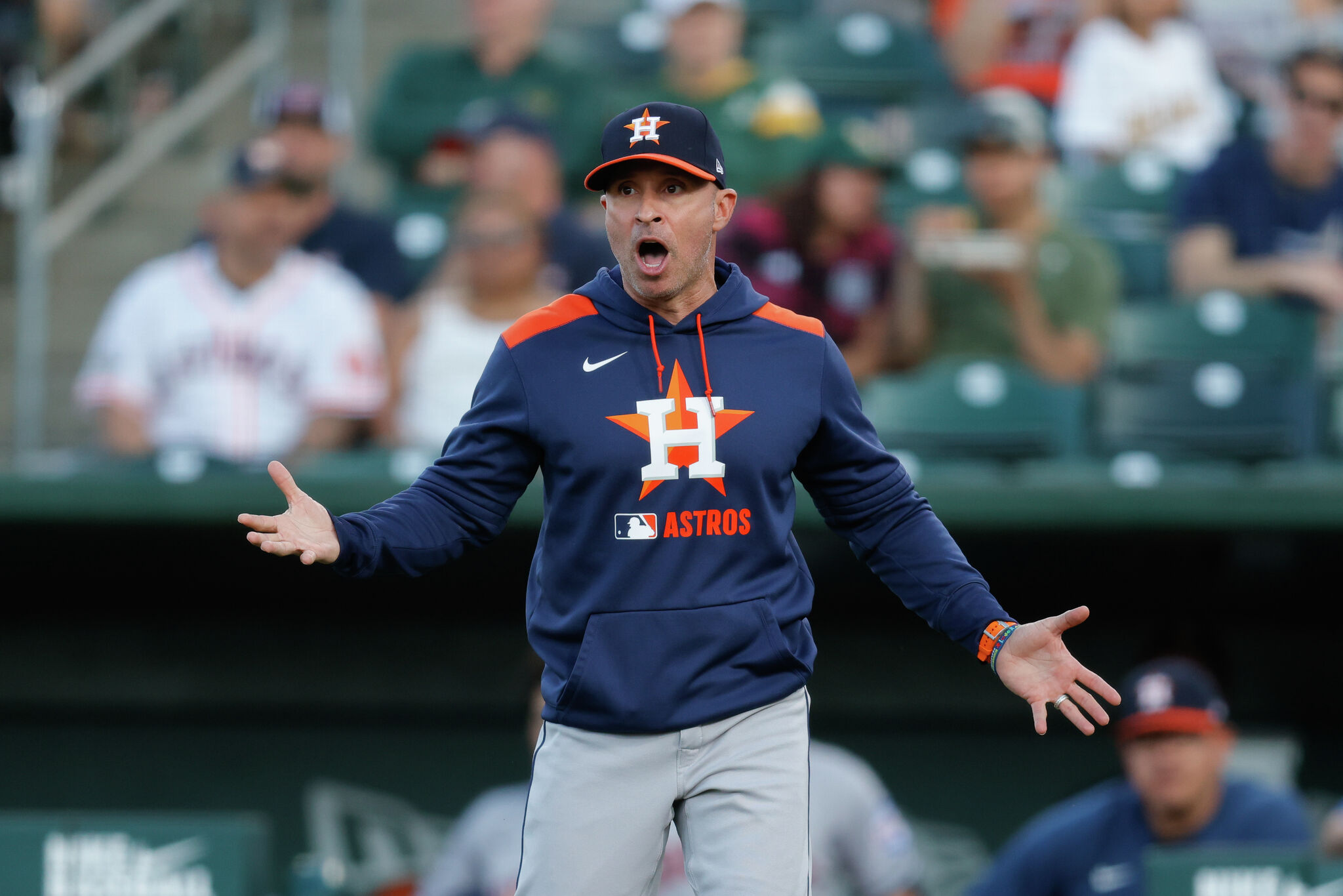 Astros' Espada said missing MLB playoffs upset family member