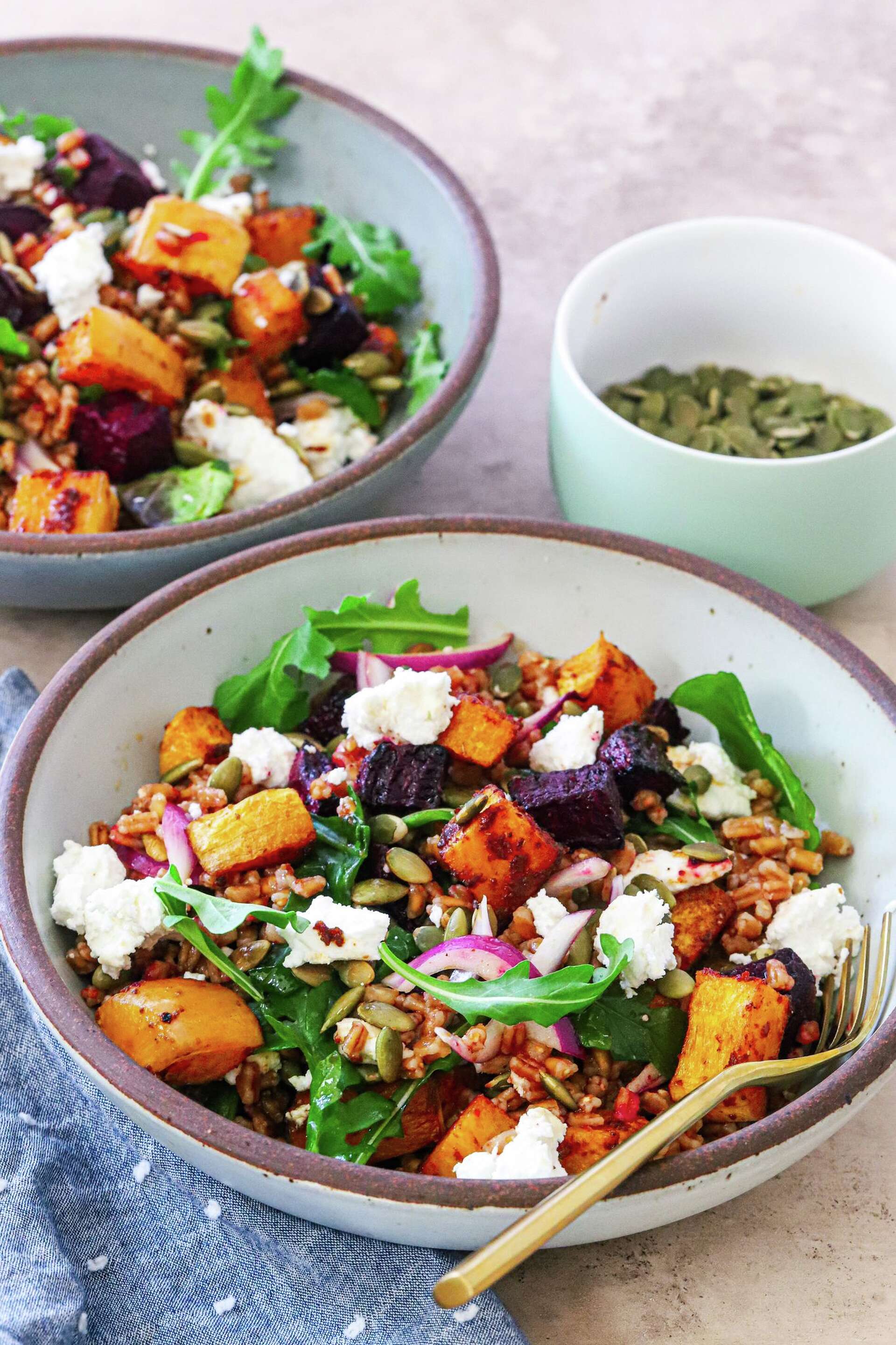 Recipe: Roasted Squash and Beet Salad with Tamarind Vinaigrette