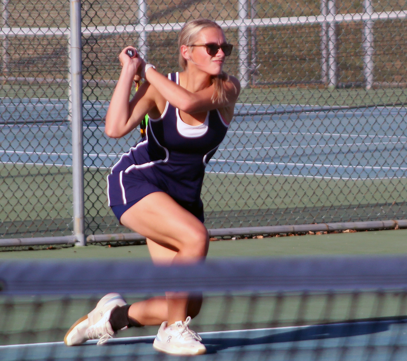 Jersey girls tennis beats Marquette Catholic 7-2 at LCCC