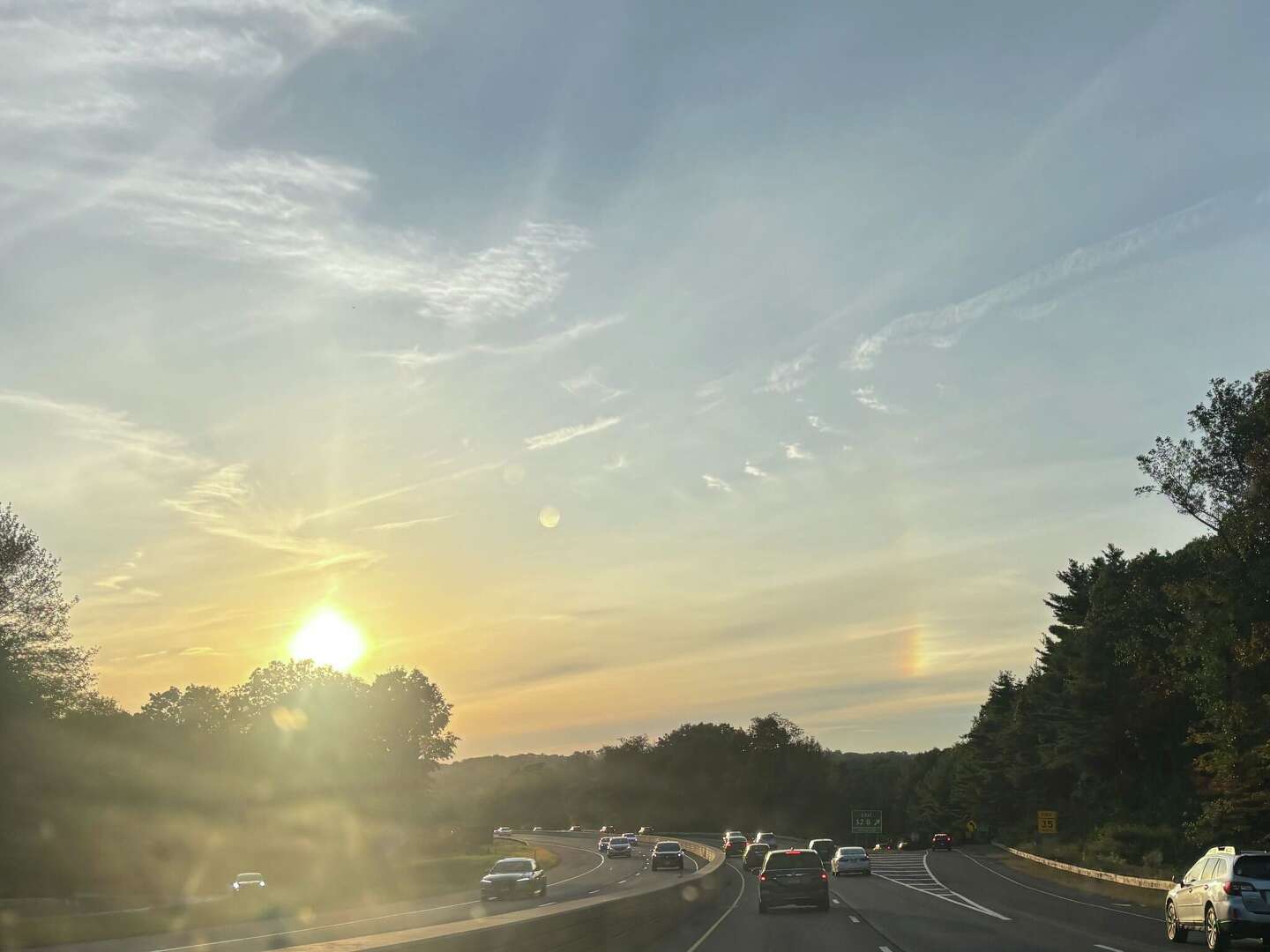 Sun dogs shined in the sky over CT on Tuesday. Here's how they form.