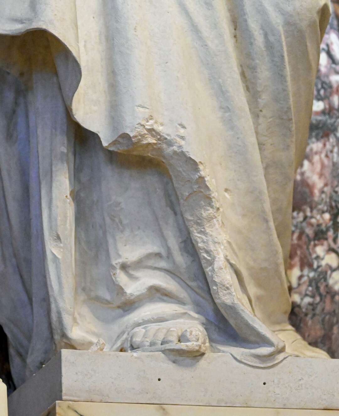 Man smashed statue with a hammer at Waterbury basilica: Officials