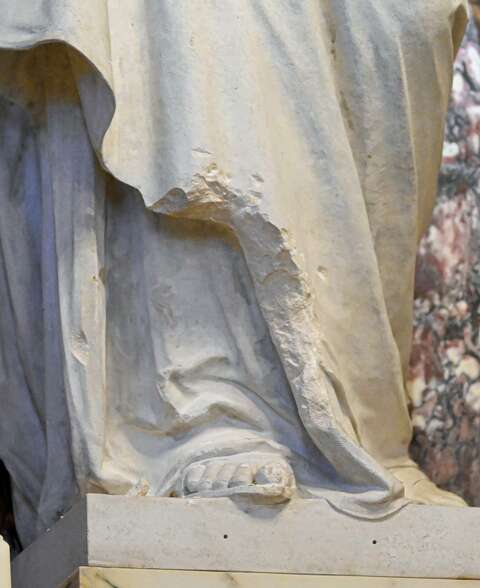 Man smashed statue with a hammer at Waterbury basilica: Officials