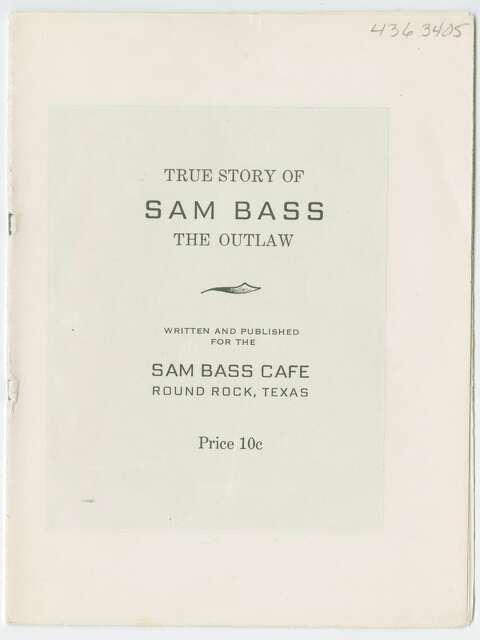 Texas outlaw Sam Bass' legacy preserved in Round Rock