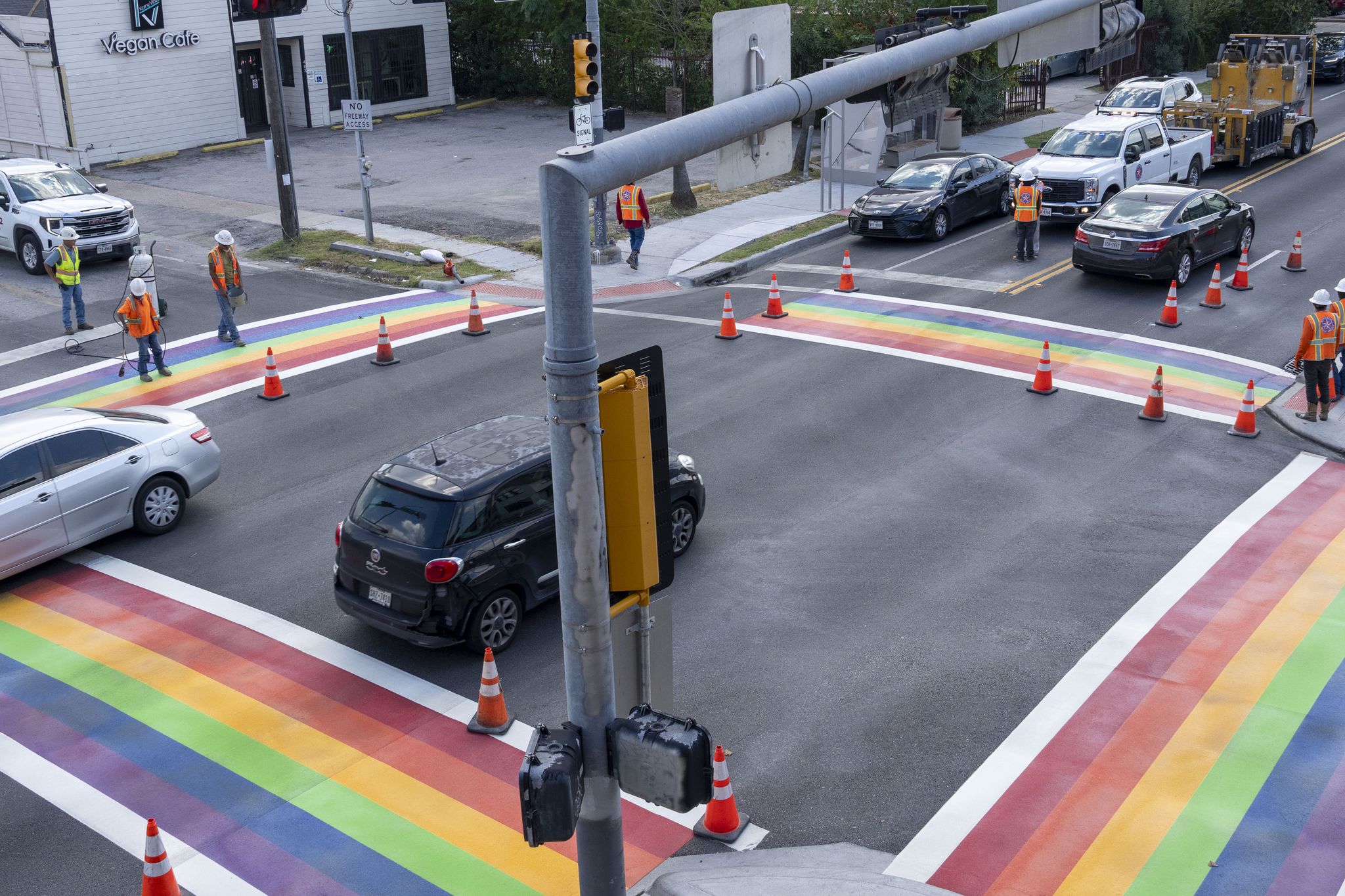 Metro to remove pride crosswalk after threats to withhold funding