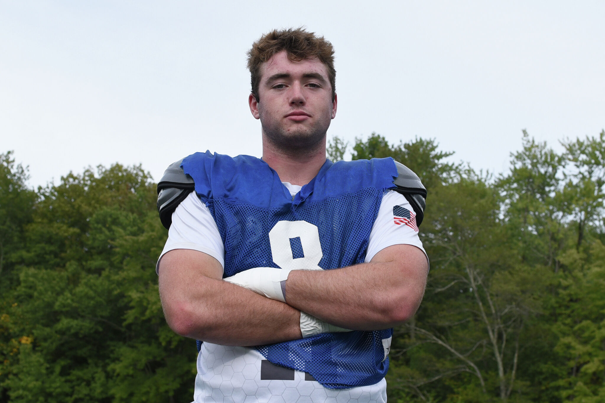 Darien football lineman Ryan Gately commits to Air Force Academy