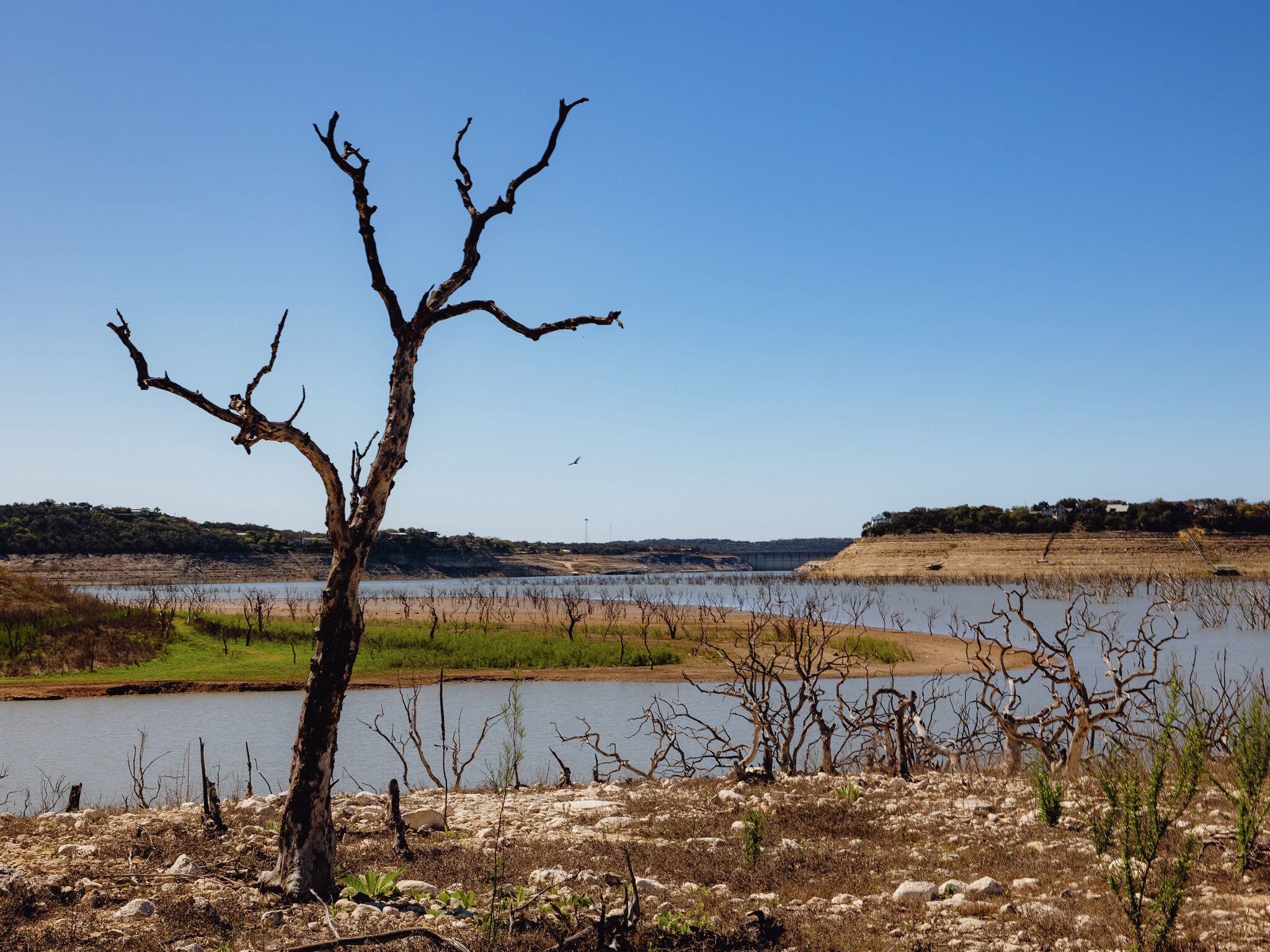 This South Texas lake has dropped nearly 2 feet in two months