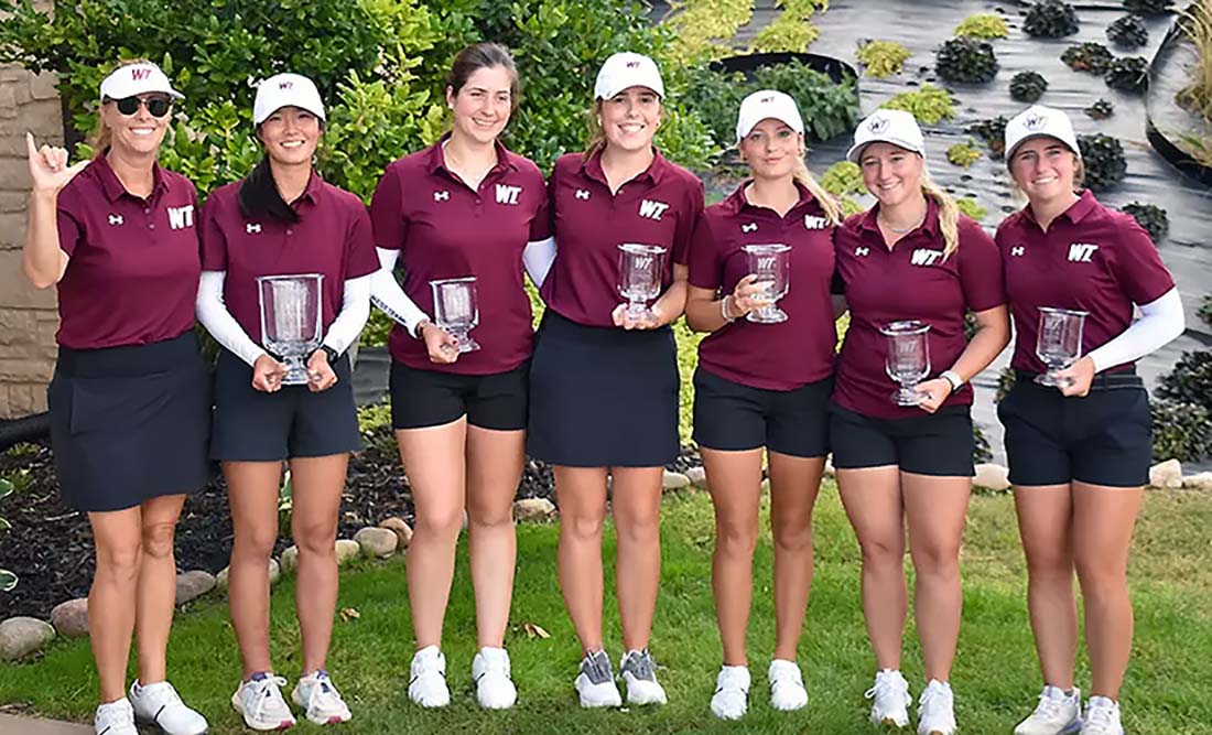 Lady Buff golfers turn in top performance at WT Fall Invite