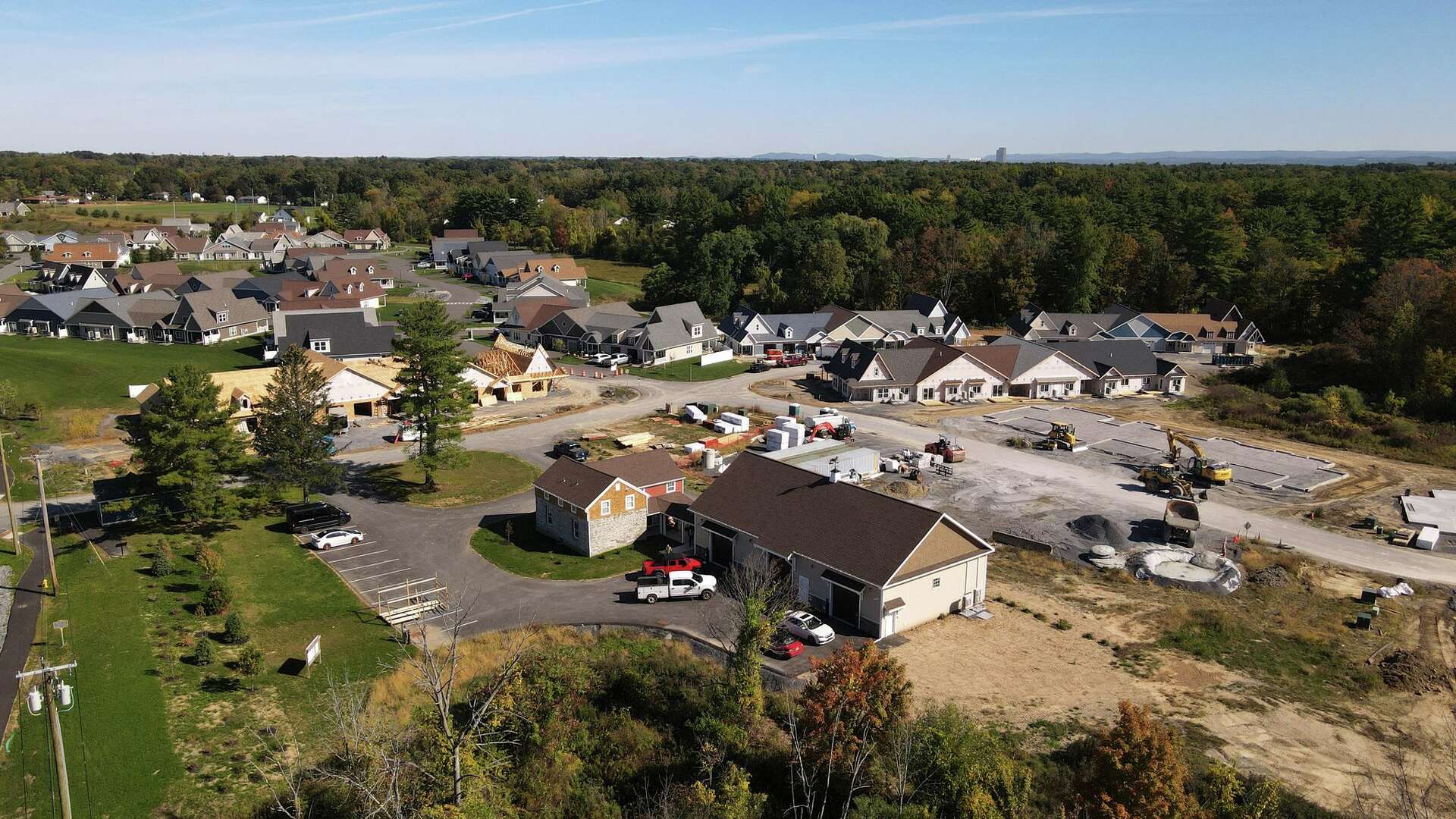 The Spinney at Van Dyke in last phase of construction