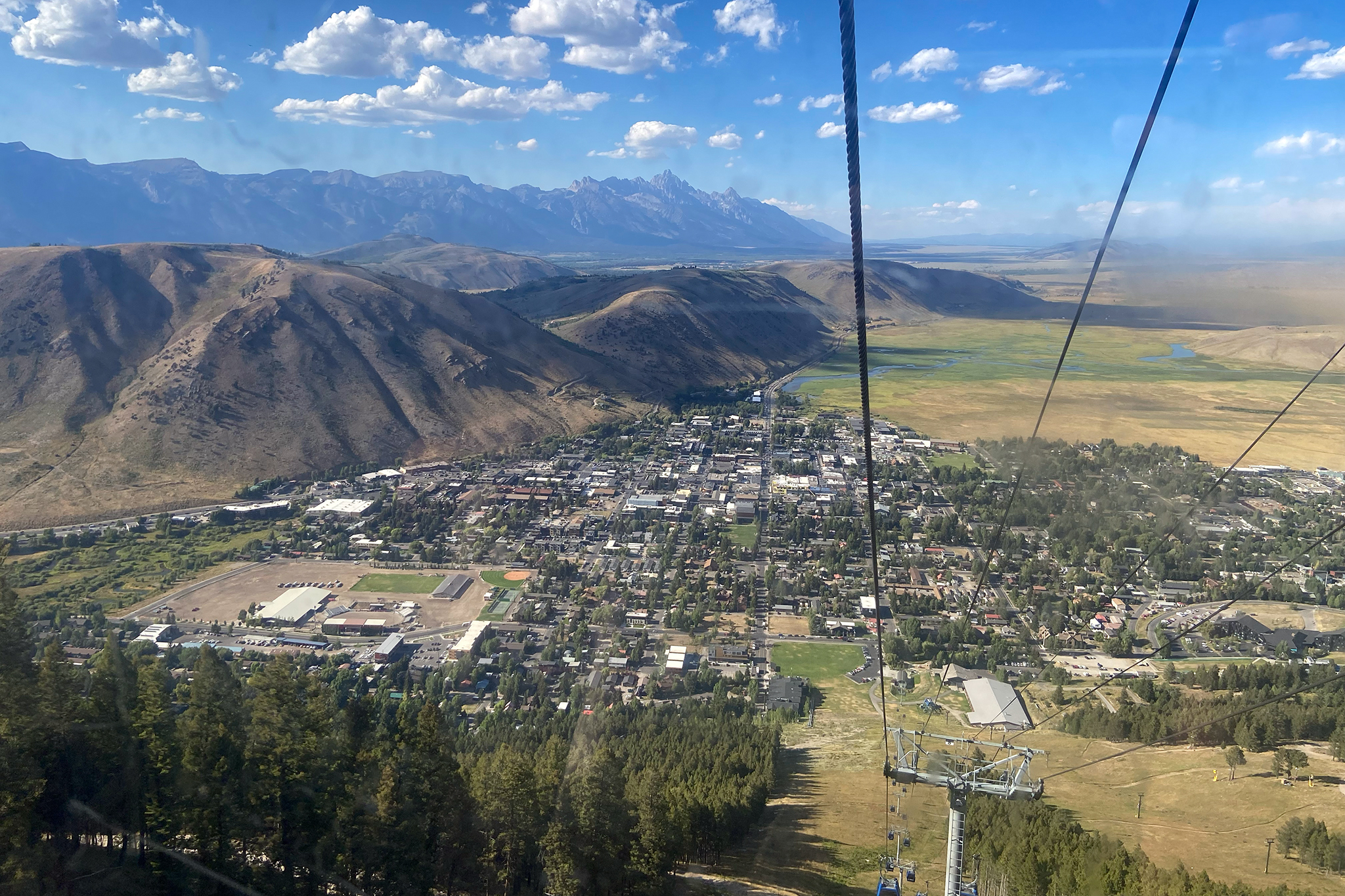 San Francisco chef cooks on a mountain near Grand Teton National Park