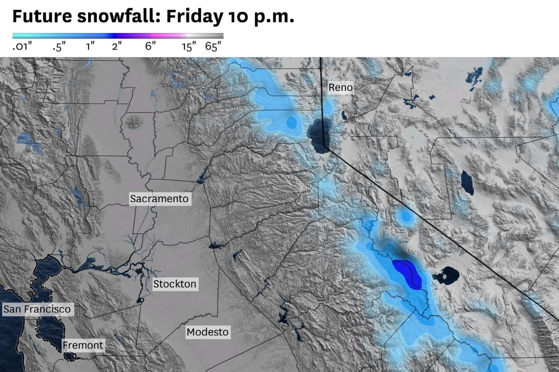Tahoe could see first snow of season before Northern California warmup