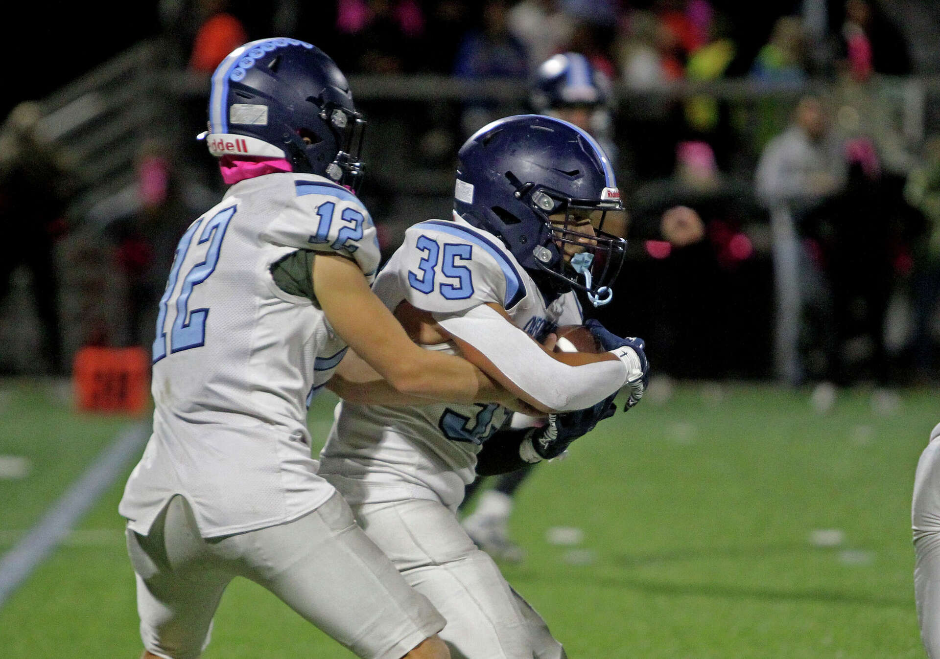 Holy Cross football rolls to home win over Oxford with Ansonia looming