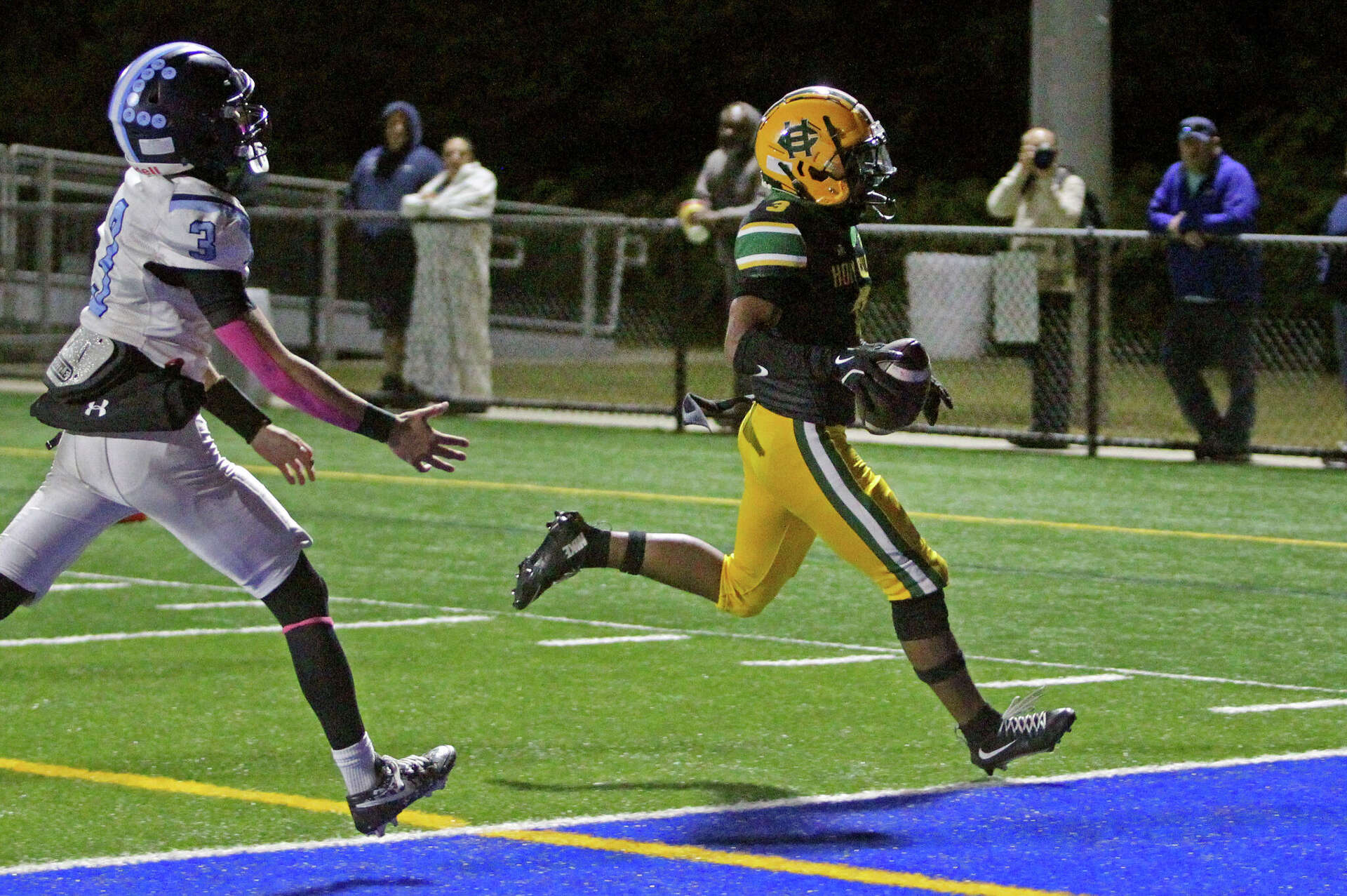 Holy Cross football rolls to home win over Oxford with Ansonia looming