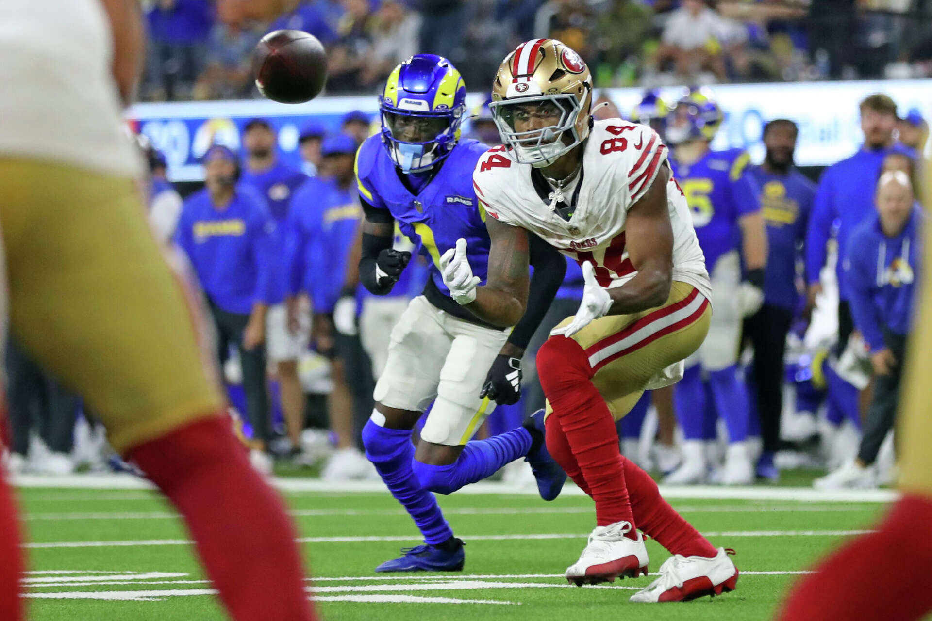 49ers’ WR Kendrick Bourne goes from doghouse to penthouse in four days