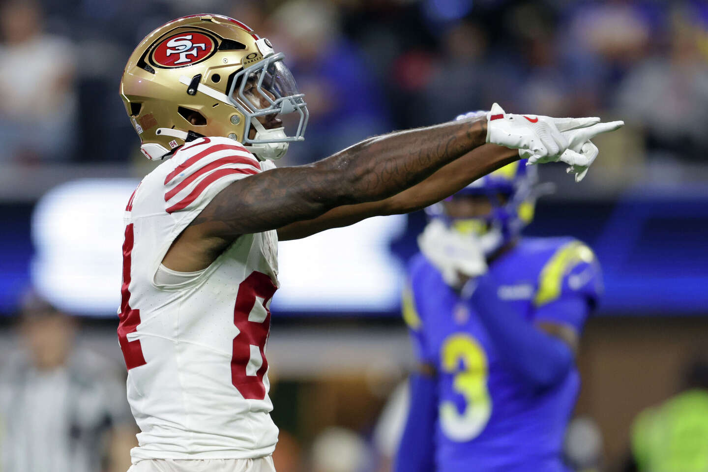 49ers’ WR Kendrick Bourne goes from doghouse to penthouse in four days