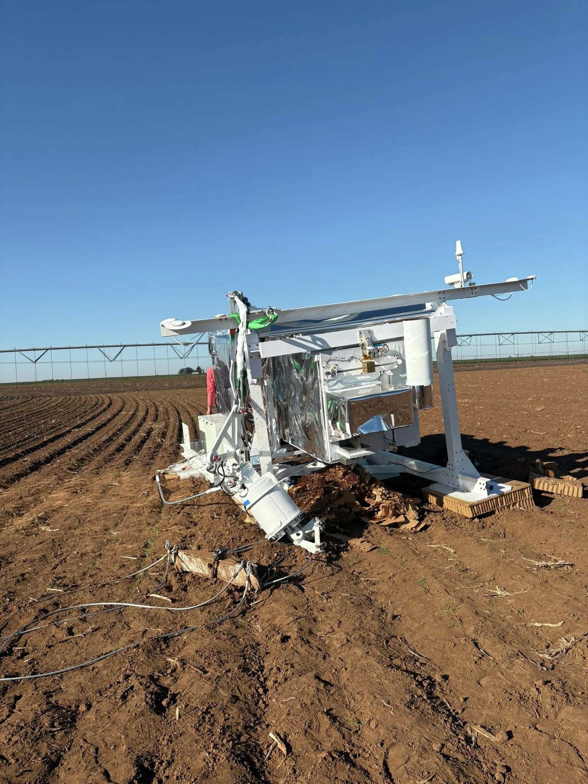 NASA experiment falls from the sky in small-town Texas