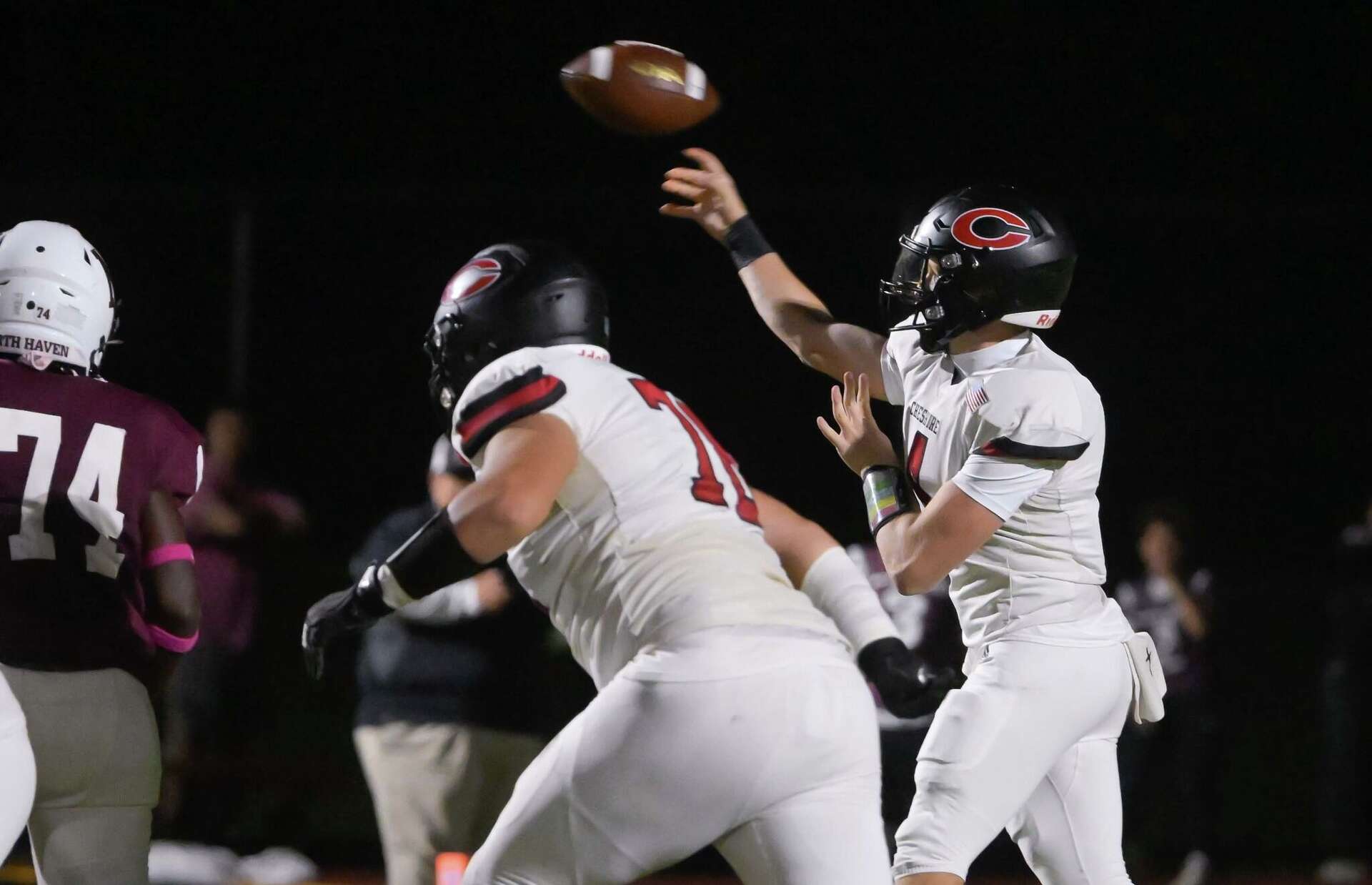 North Haven football defeats Cheshire in SCC play