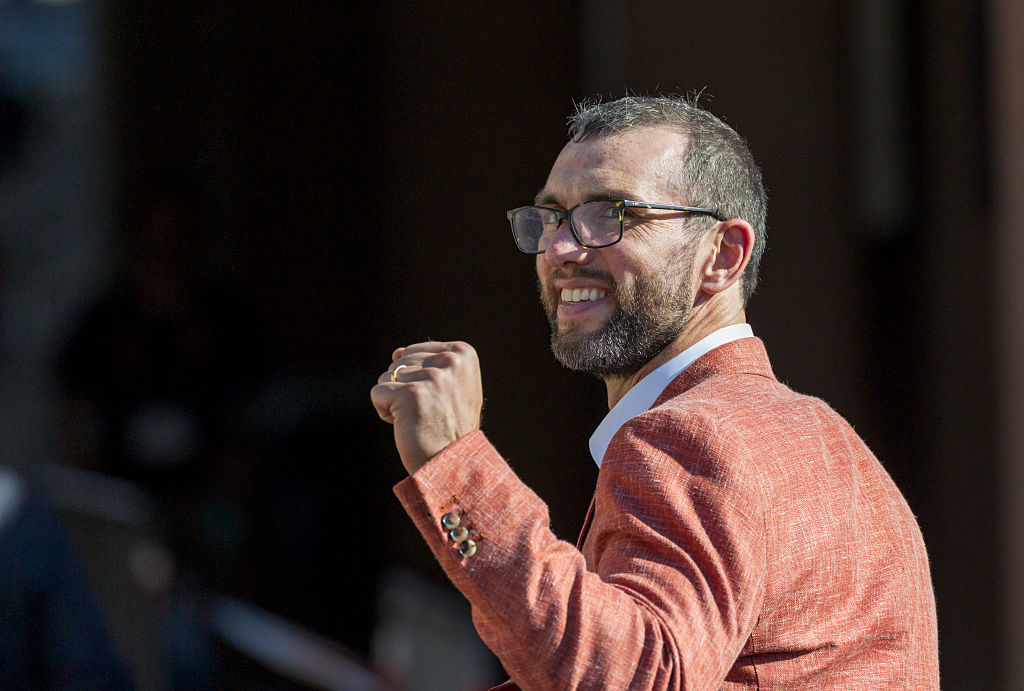 Stanford's Andrew Luck leans into famous meme to announce bobblehead