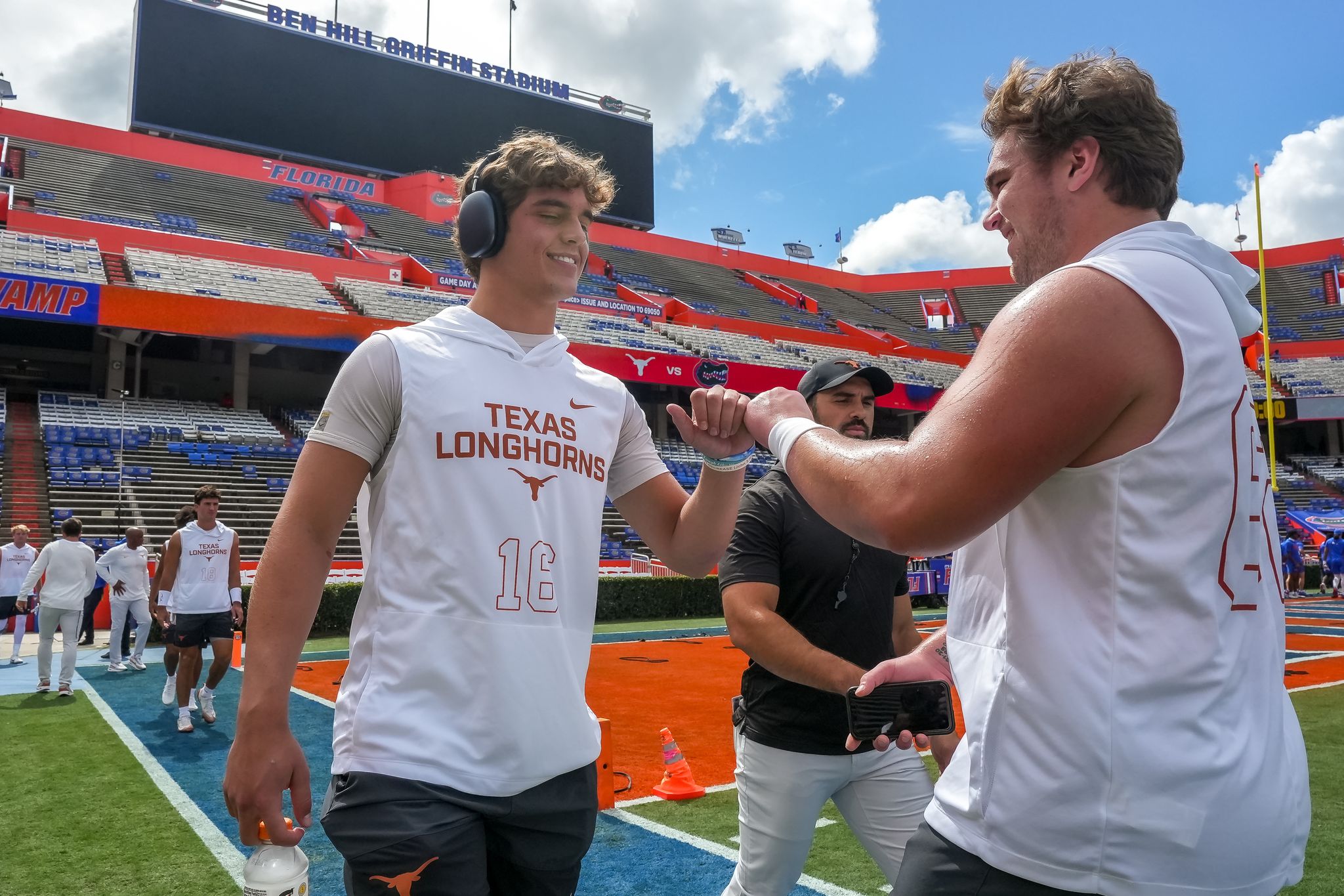 Texas football confident even with change along offensive line